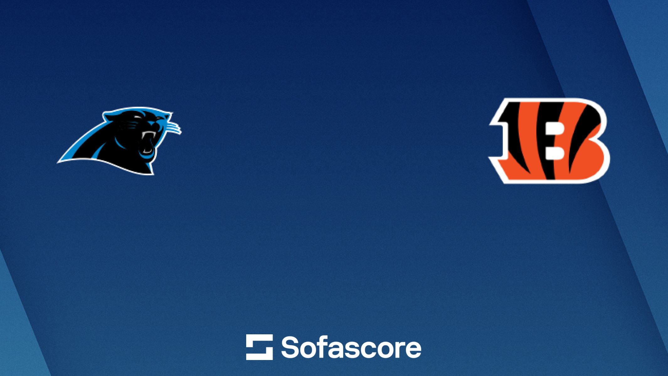Panthers vs Bengals live score & H2H | Sofascore