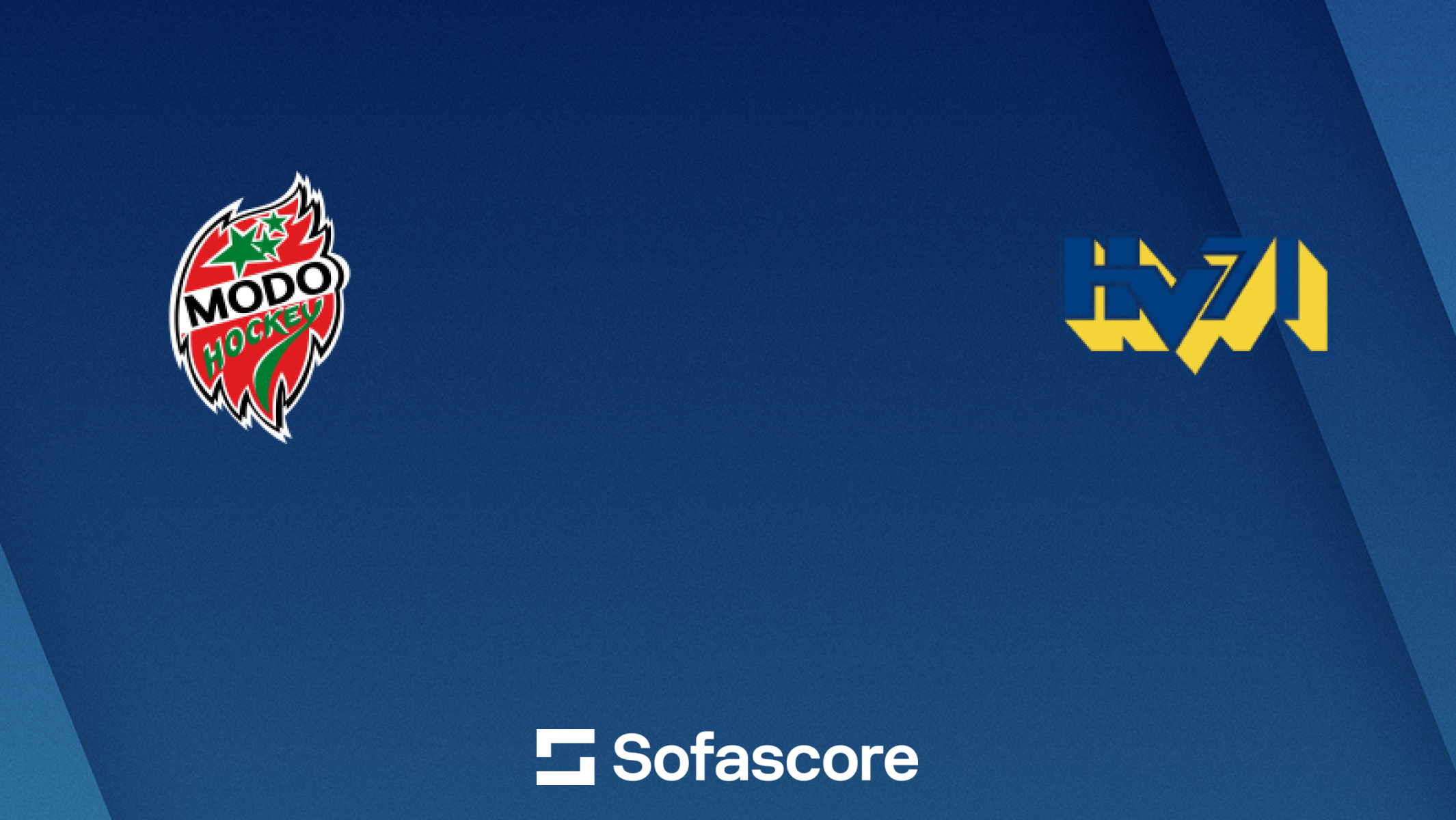 MODO vs HV71 scores & predictions | Sofascore