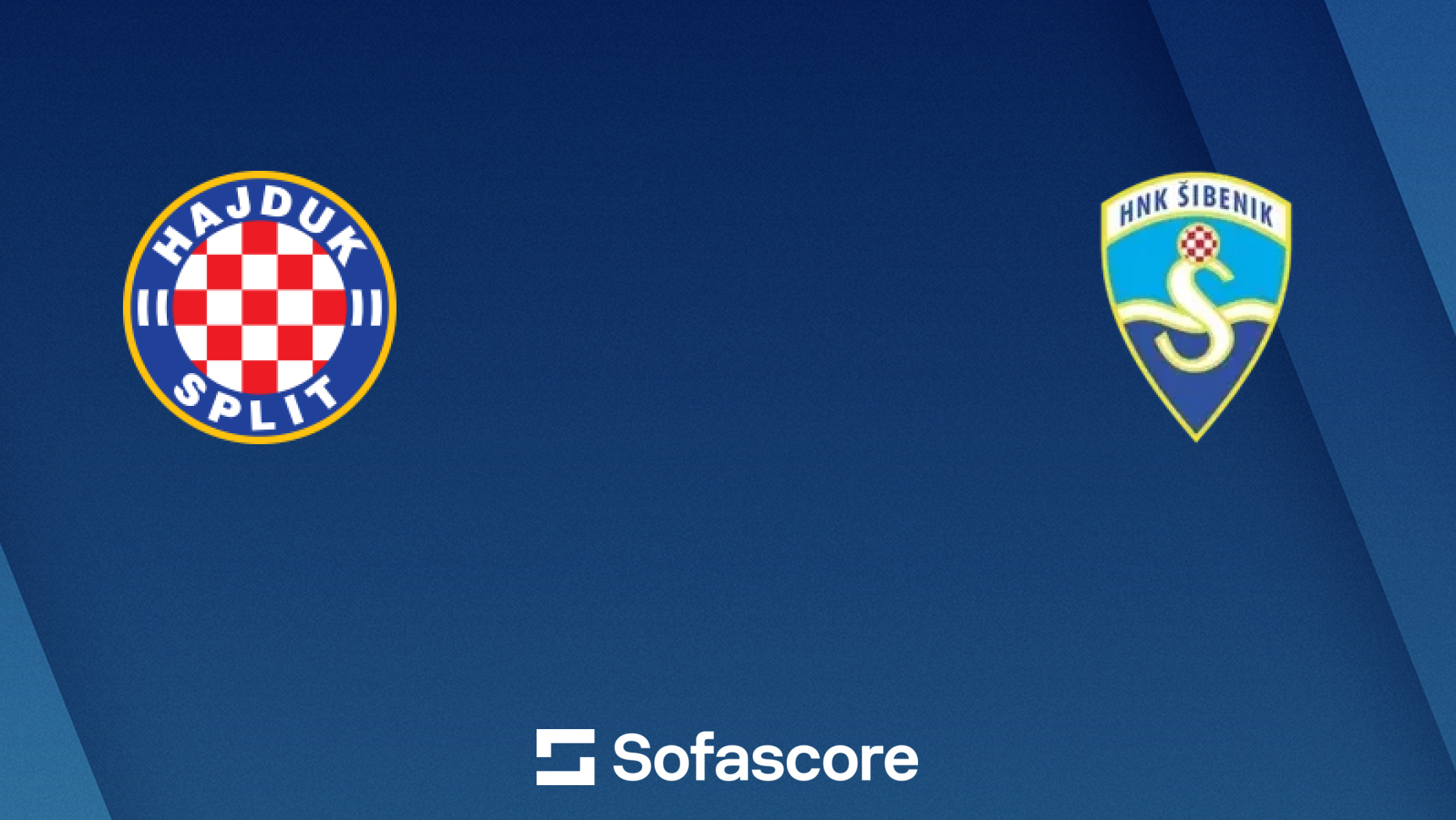 HNK Hajduk Split vs HNK Šibenik live score, H2H and lineups | Sofascore