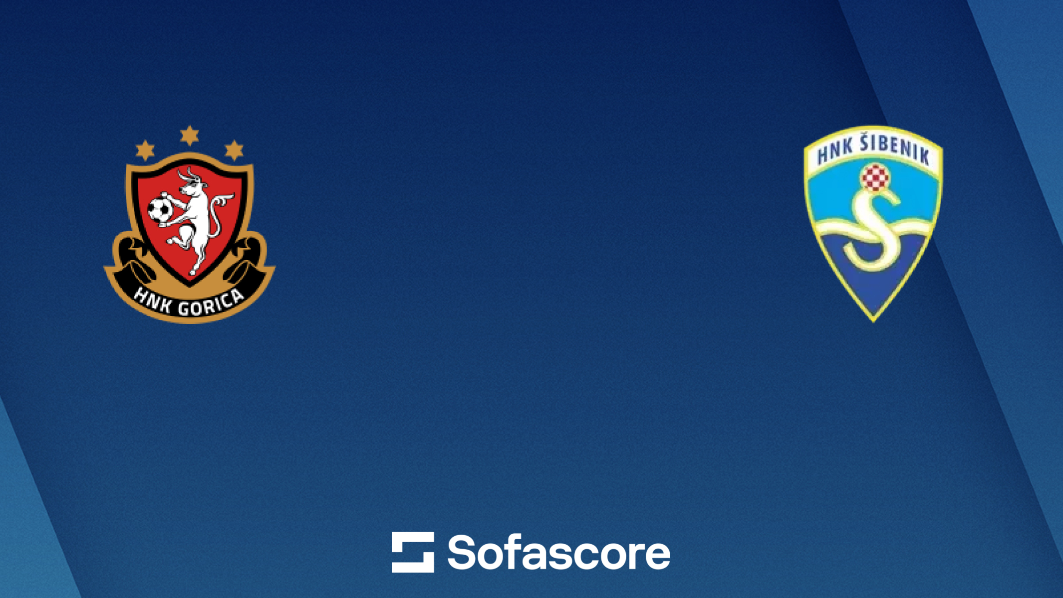 HNK Gorica vs HNK Šibenik live score, H2H and lineups | Sofascore