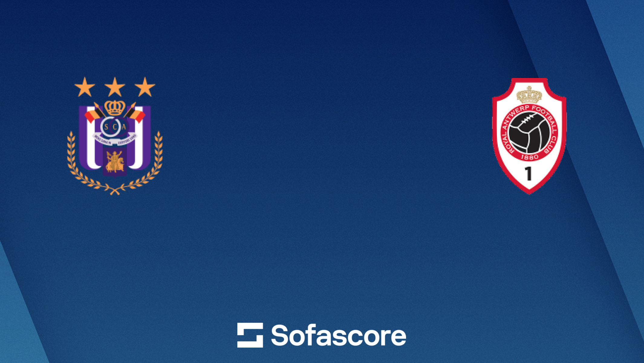 RSC Anderlecht - Royal Antwerp FC scores en direct, face-à-face et ...