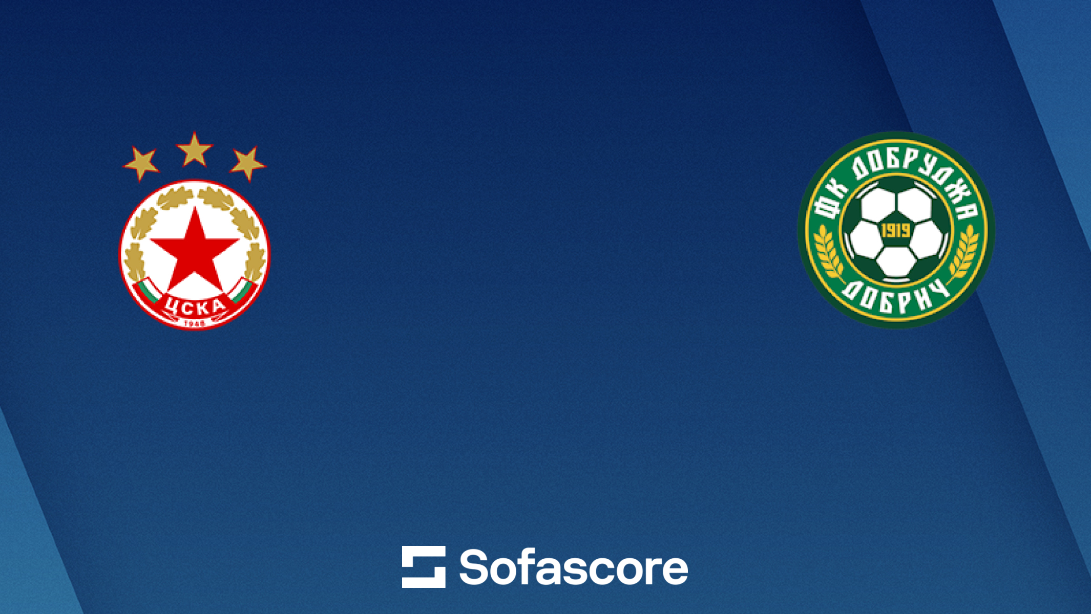PFC CSKA II Sofia vs FK Dobrudzha Dobrich live score, H2H and lineups | Sofascore