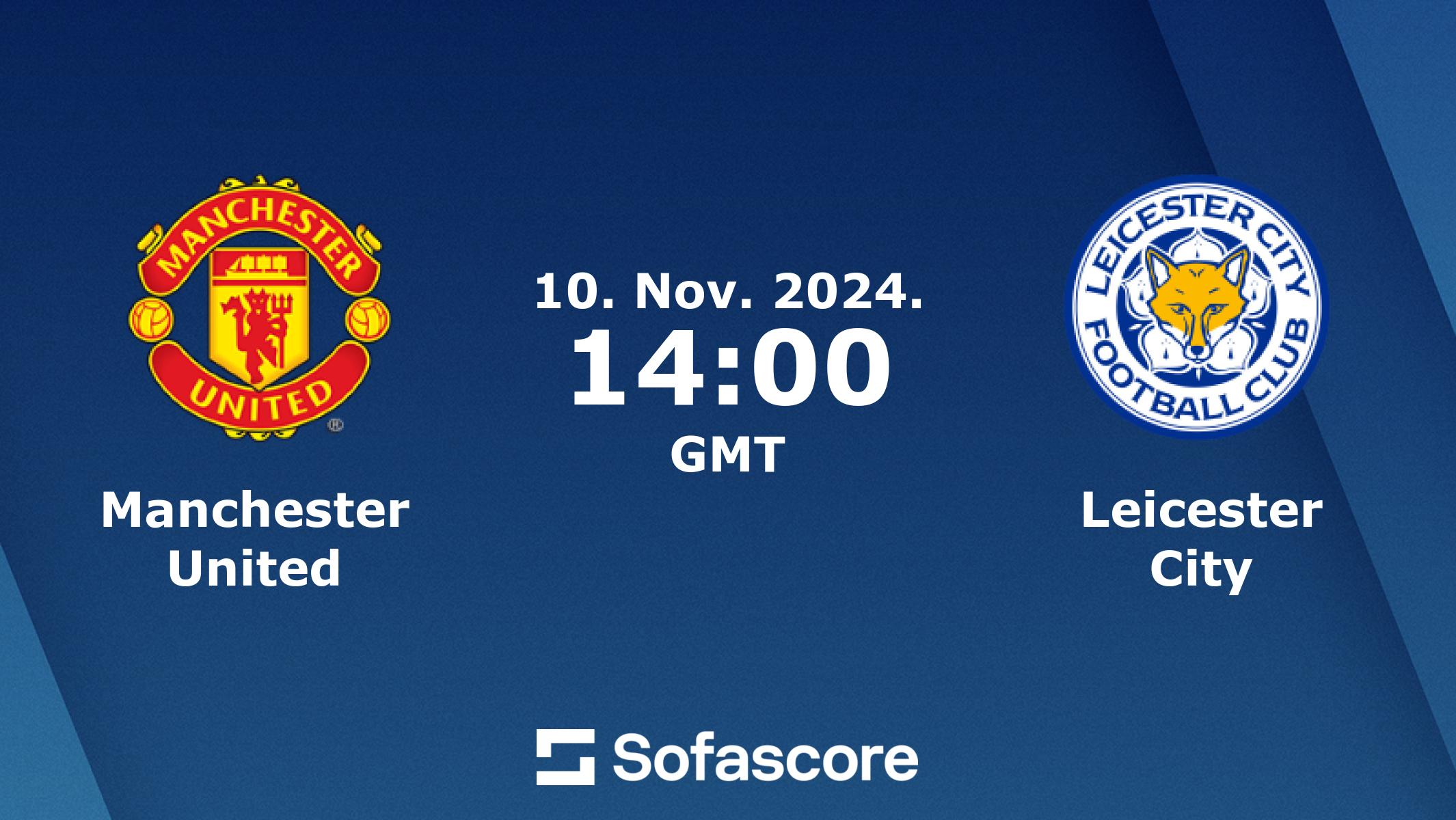 Manchester United Vs Leicester City Live Score H2h And Lineups Sofascore