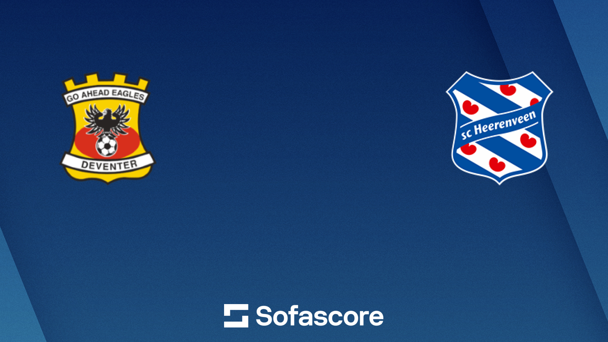 Go Ahead Eagles - SC Heerenveen scores en direct, face-à-face et compositions | Sofascore
