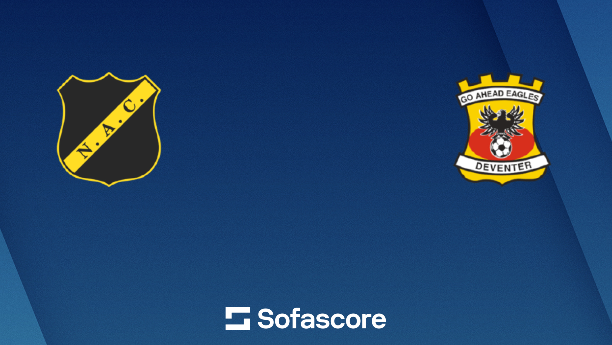 NAC Breda vs Go Ahead Eagles live score, H2H and lineups | Sofascore