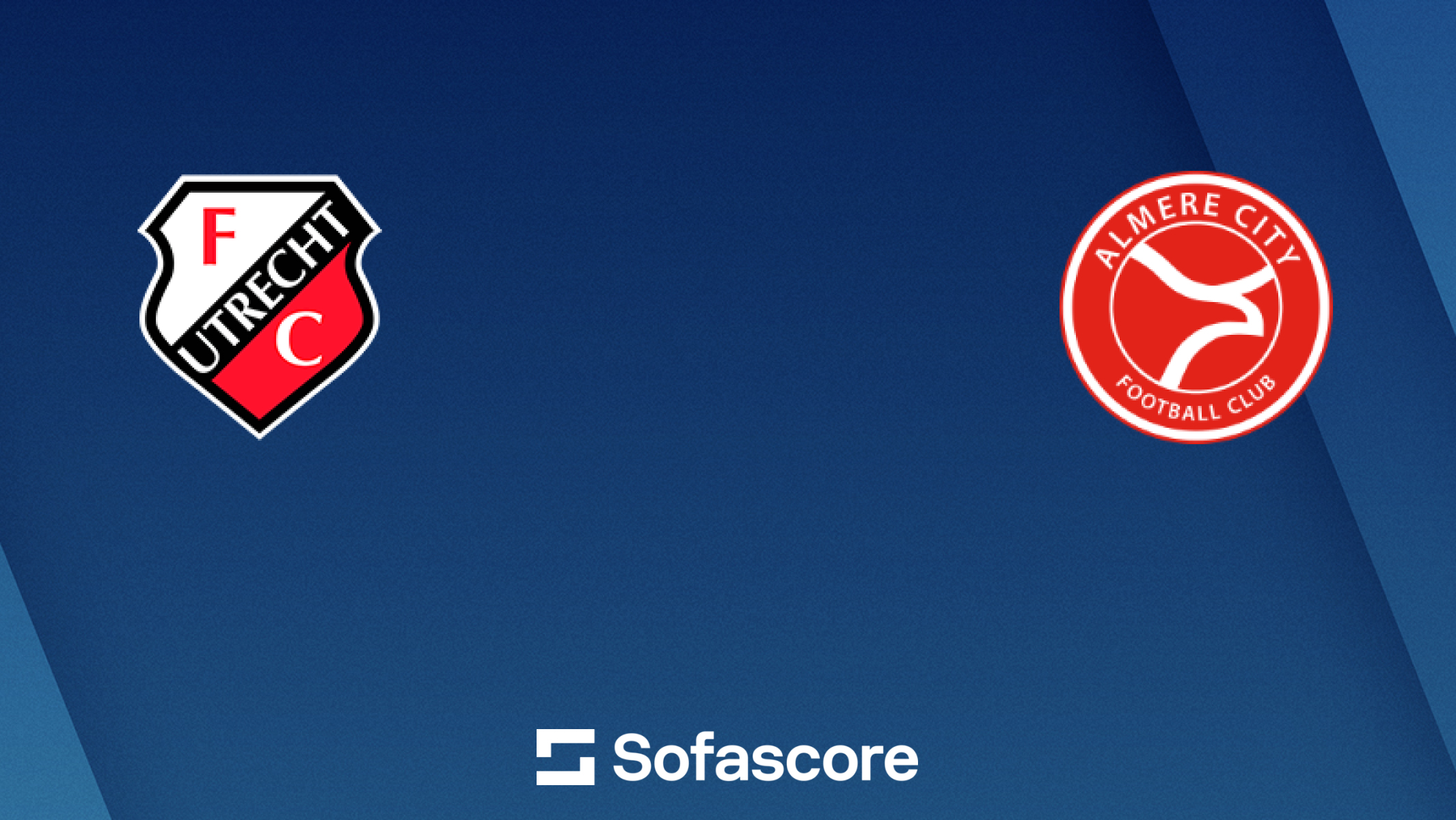 FC Utrecht vs Almere City FC live score, H2H and lineups | Sofascore