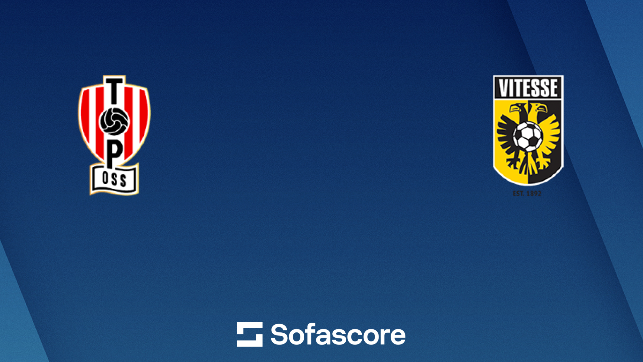 TOP Oss vs Vitesse live score, H2H and lineups | Sofascore