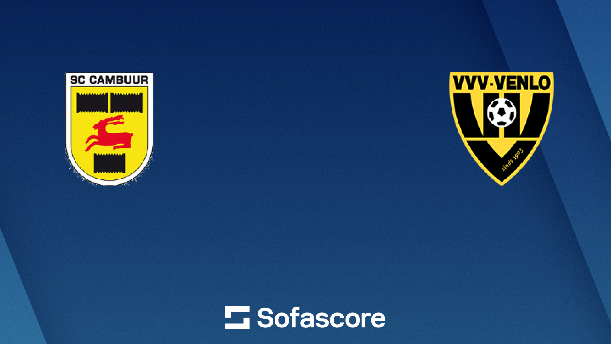 SC Cambuur x VVV-Venlo placar ao vivo, H2H e escalações | Sofascore