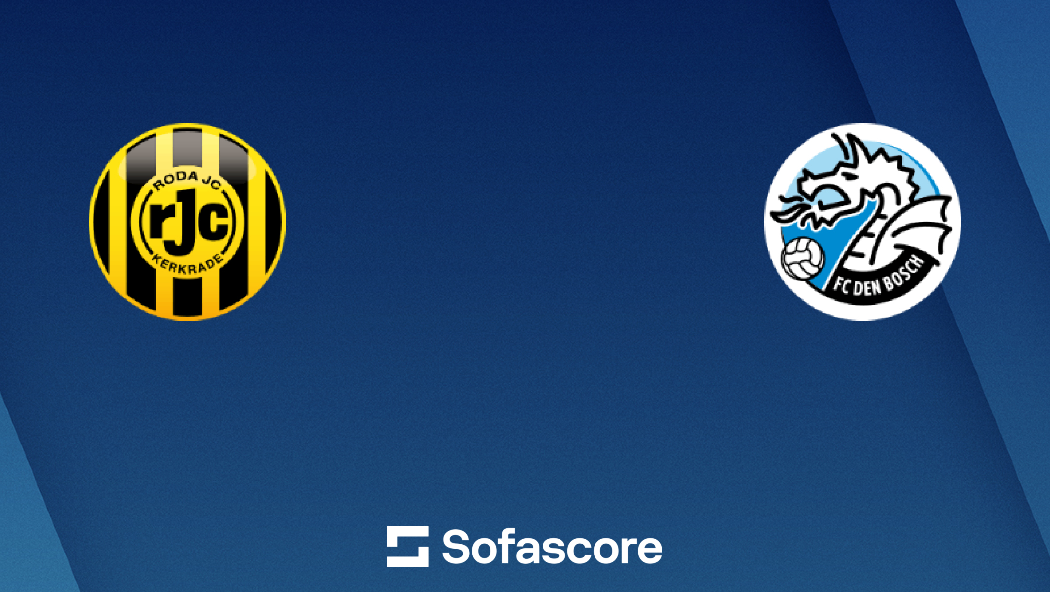 Roda JC Kerkrade vs FC Den Bosch live score, H2H and lineups | Sofascore