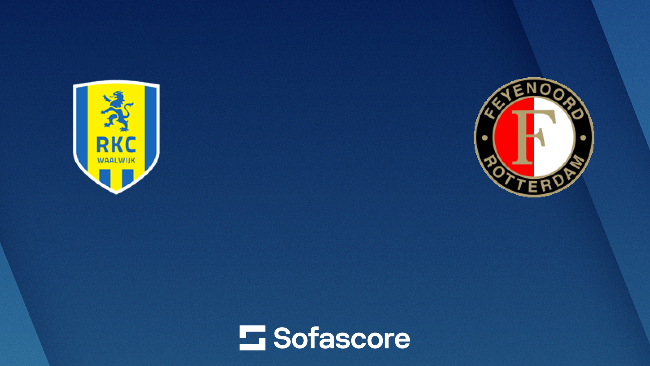 RKC Waalwijk - Feyenoord en vivo, resultados H2H | Sofascore