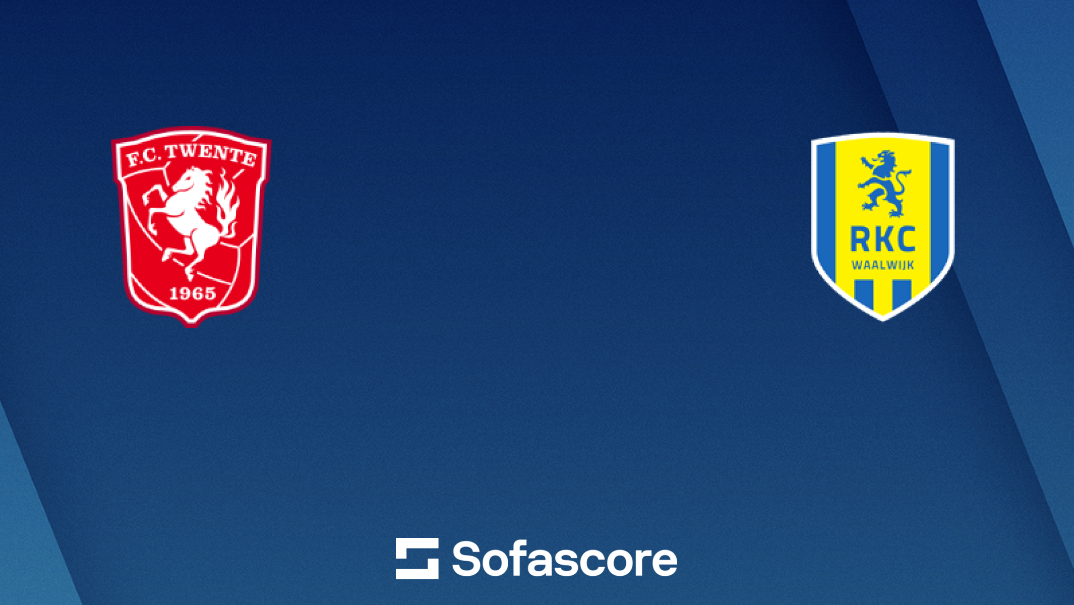 FC Twente vs RKC Waalwijk live score, H2H and lineups | Sofascore