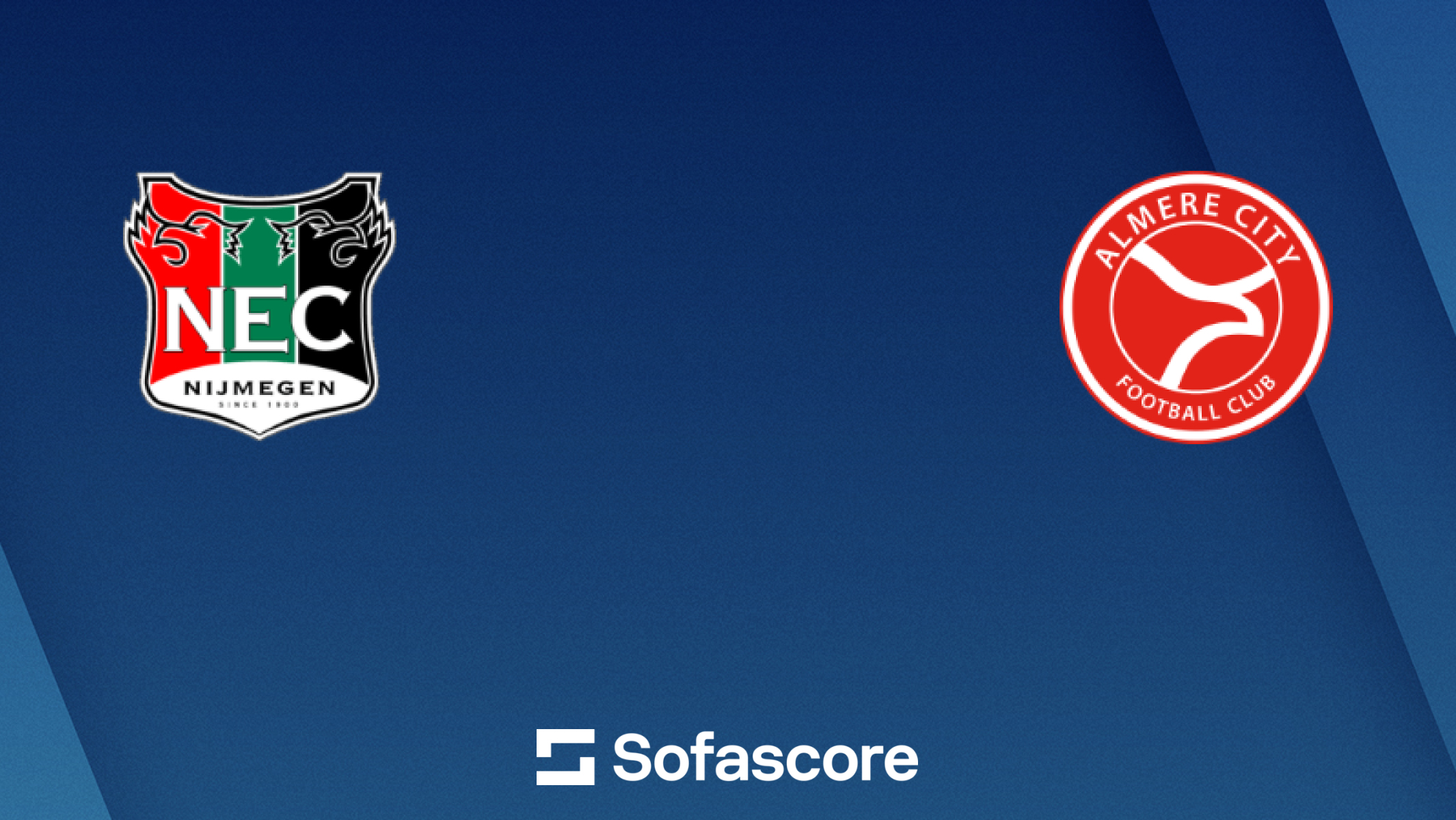 NEC Nijmegen vs Almere City FC live score, H2H and lineups | Sofascore