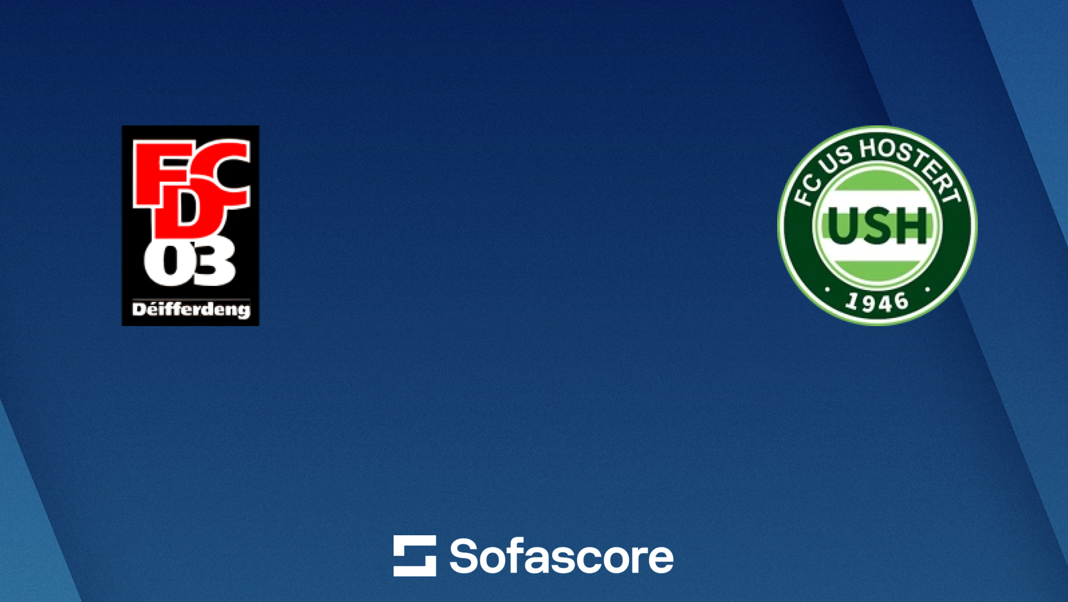 Differdange FC 03 vs US Hostert live score, H2H and lineups | Sofascore