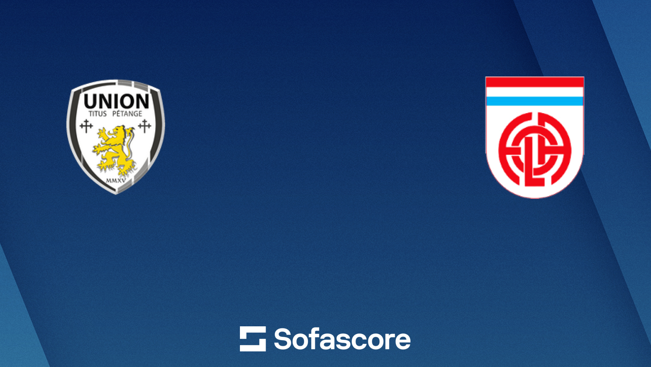 Union Titus Petange vs CS Fola Esch live score, H2H and lineups | Sofascore