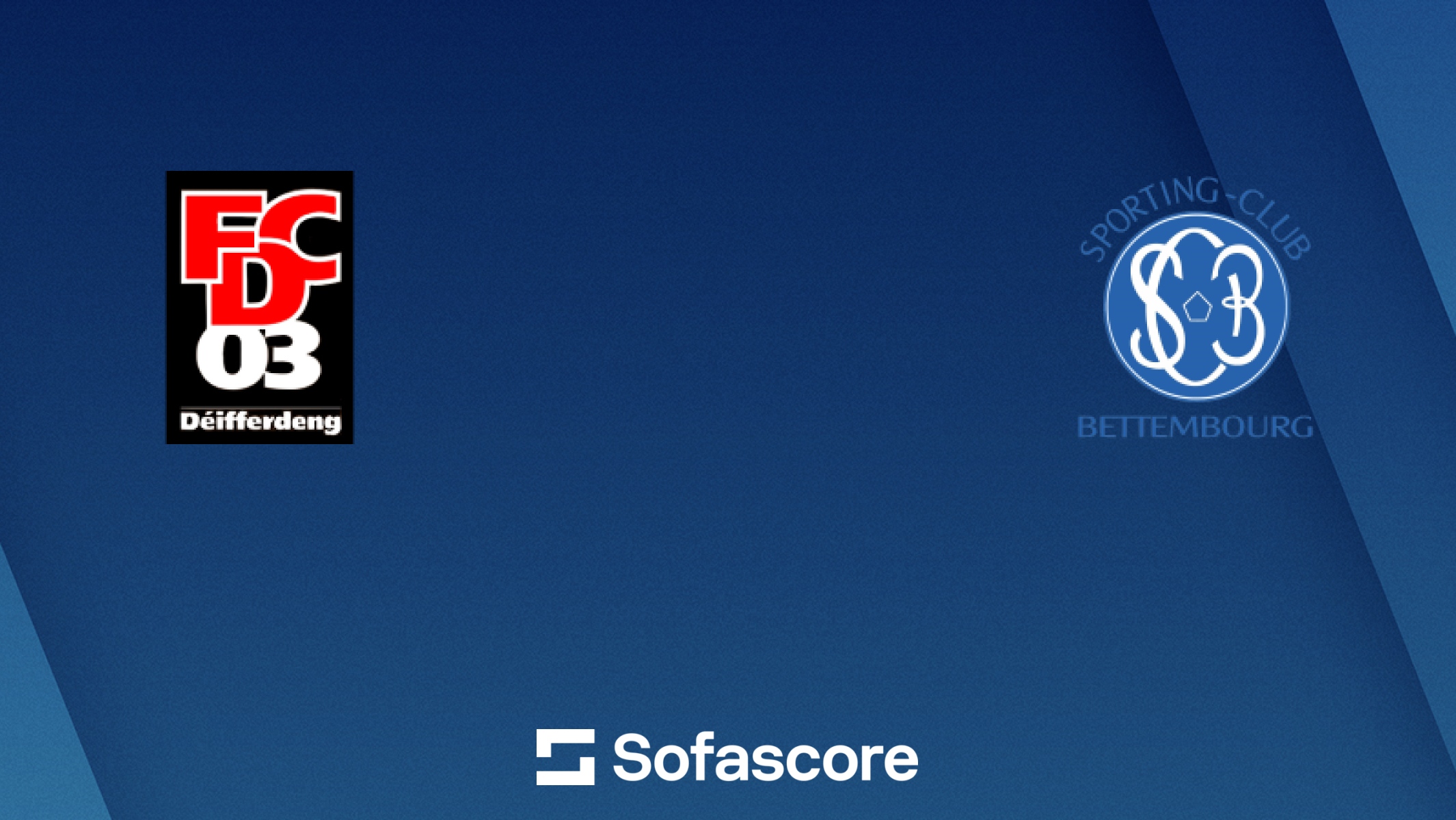 Differdange FC 03 vs SC Bettembourg live score, H2H and lineups | Sofascore