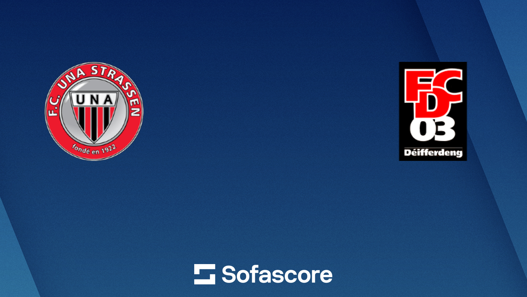 Una Strassen vs Differdange FC 03 live score, H2H and lineups | Sofascore