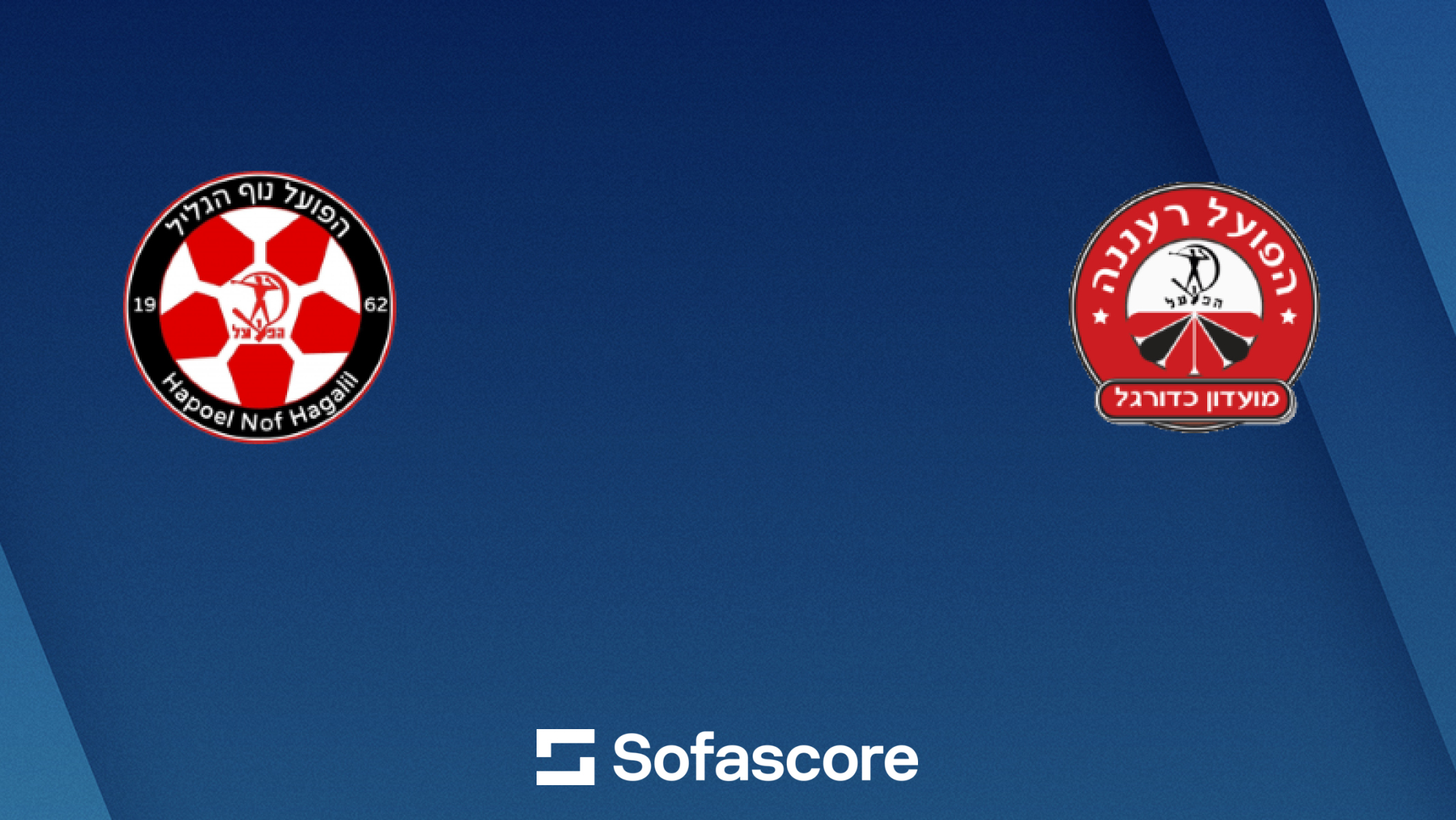 Hapoel Nof HaGalil vs Hapoel Raanana live score, H2H and lineups ...