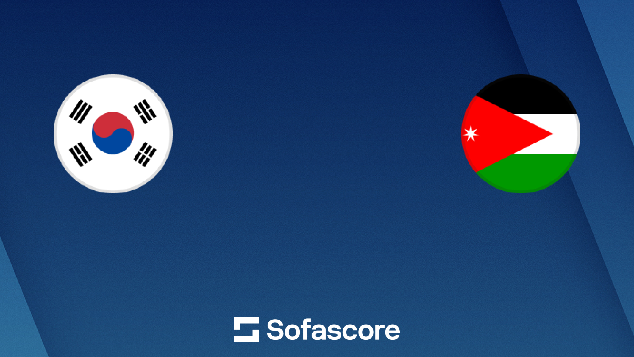 South Korea vs Jordan live score, H2H and lineups | Sofascore