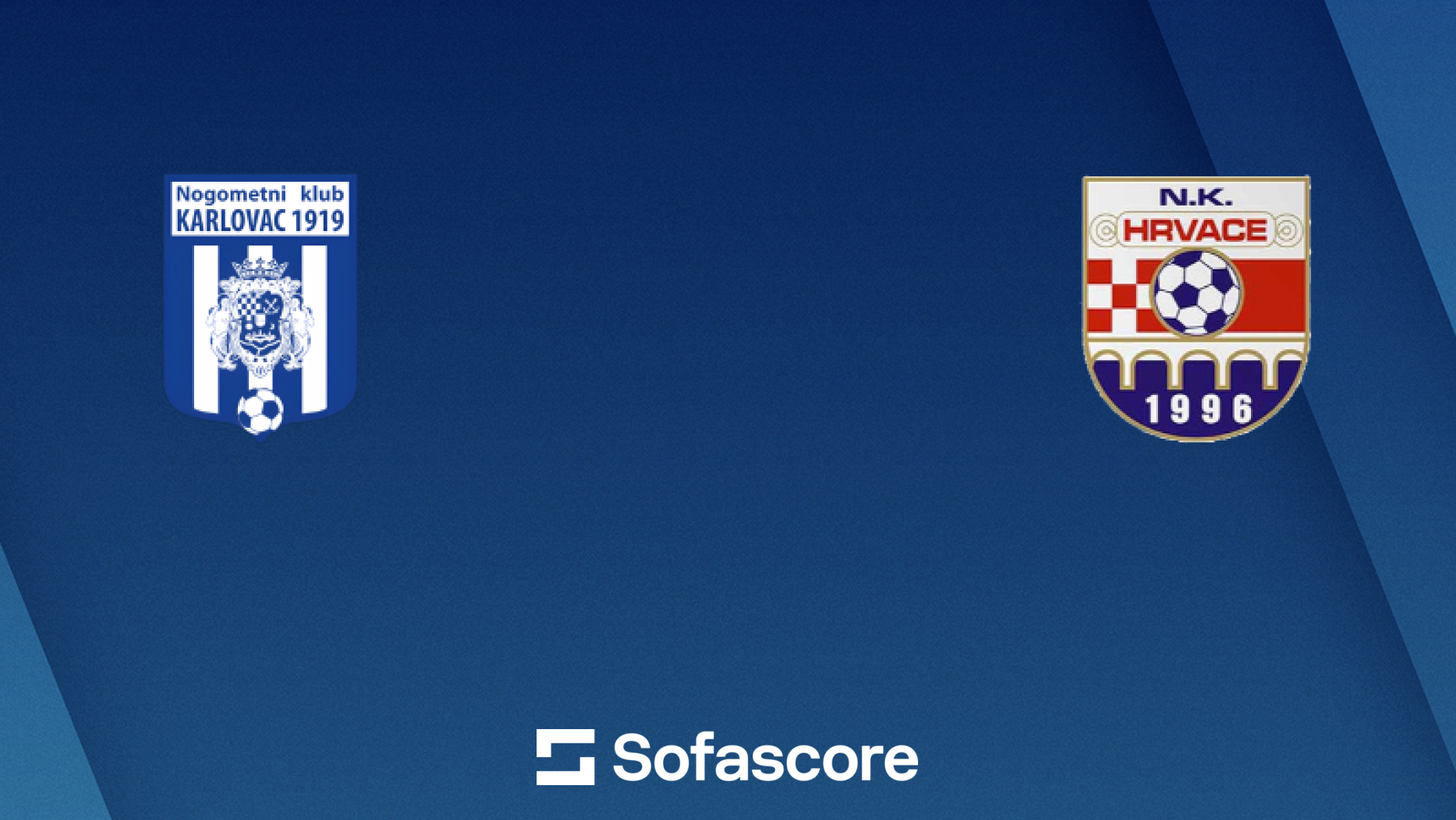 NK Karlovac 1919 vs NK Hrvace live score, H2H and lineups | Sofascore