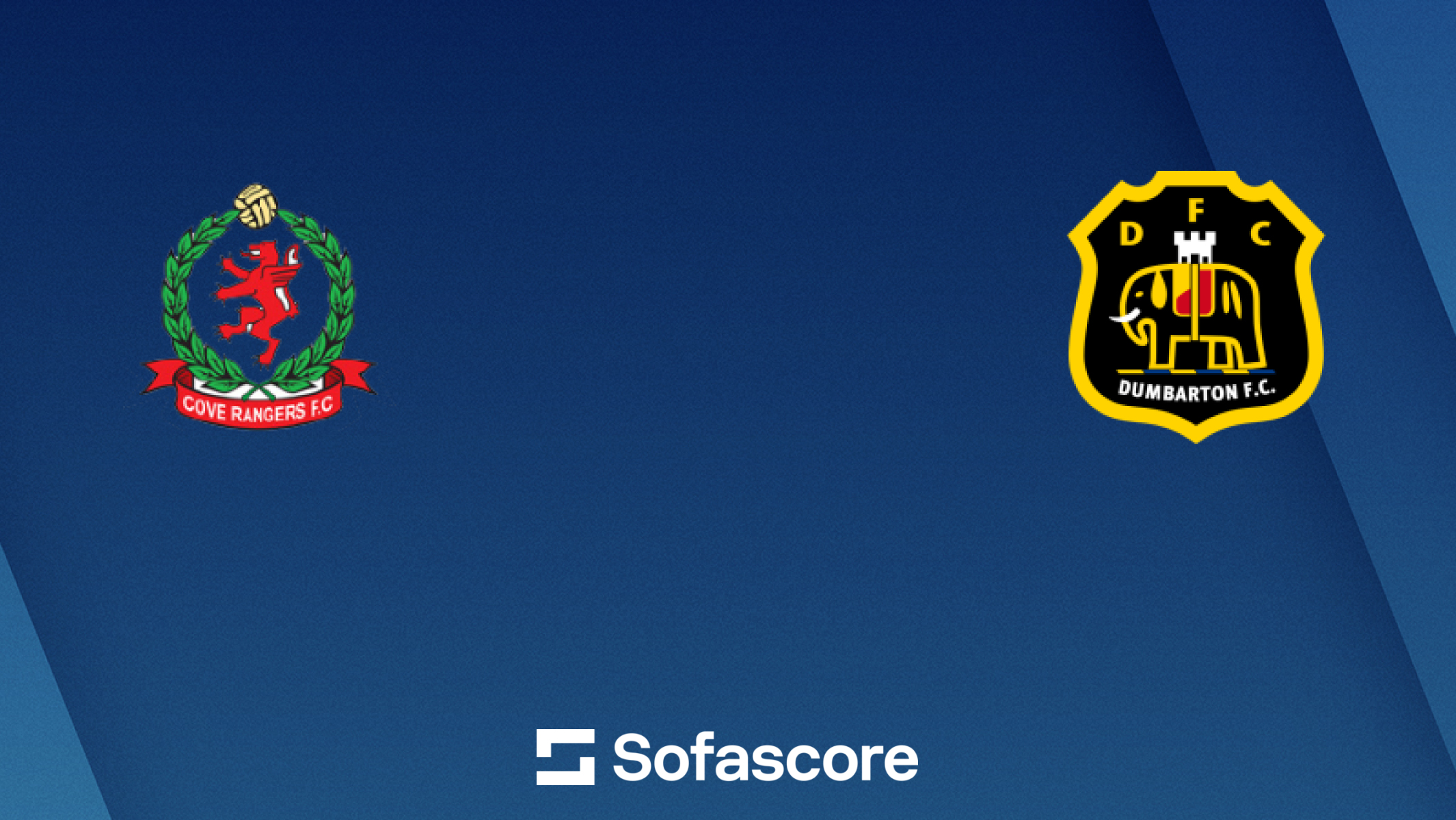 Cove Rangers vs Dumbarton live score, H2H and lineups | Sofascore