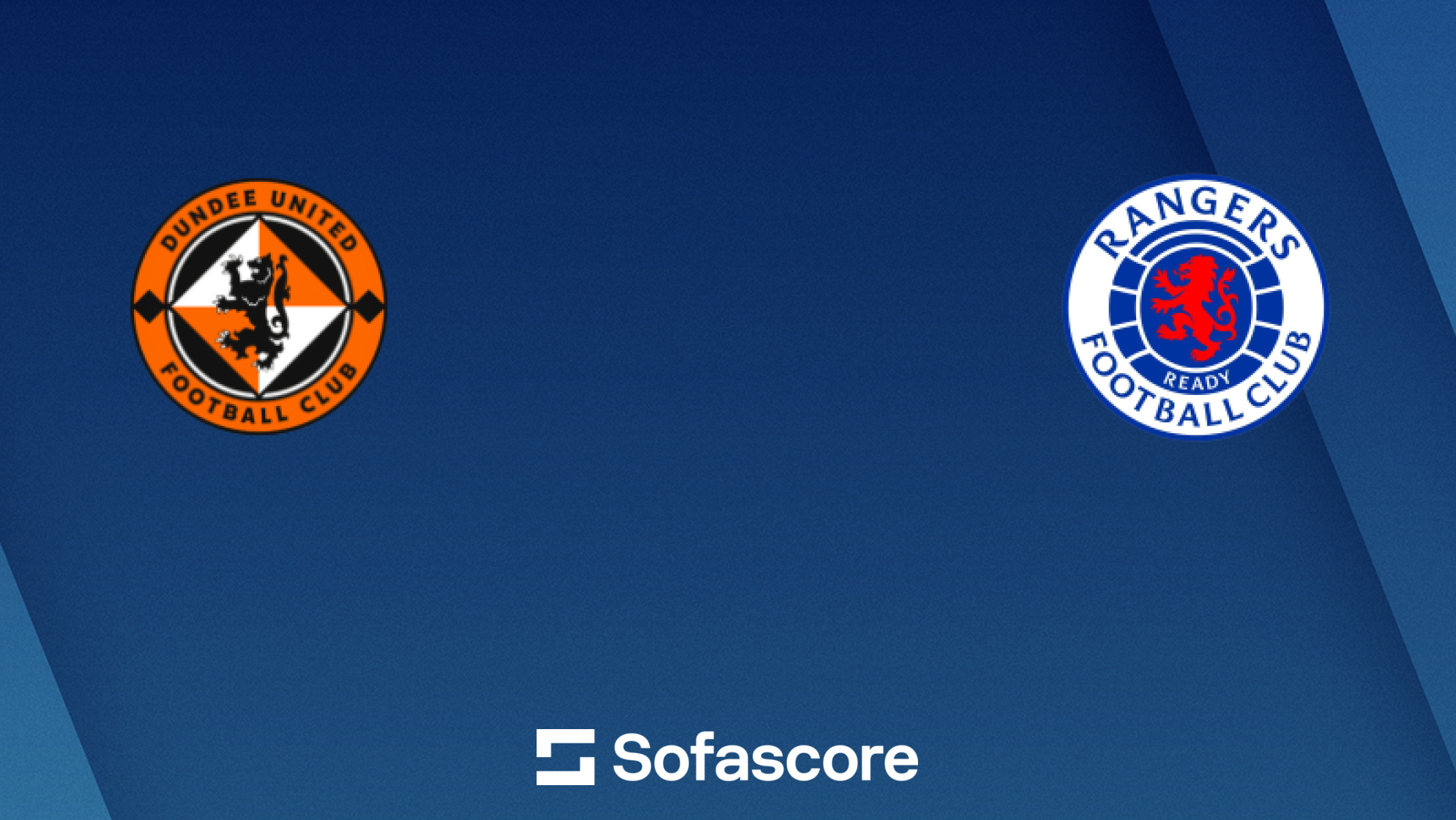 Dundee United vs Rangers live score, H2H and lineups | Sofascore