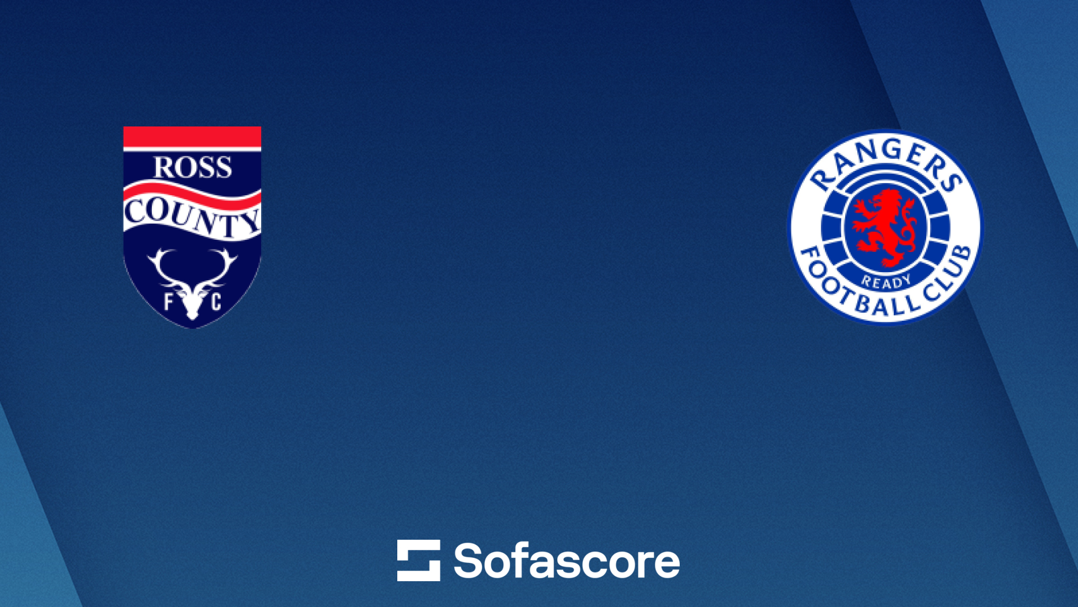 Ross County vs Rangers resultados en vivo, H2H y alineaciones | Sofascore