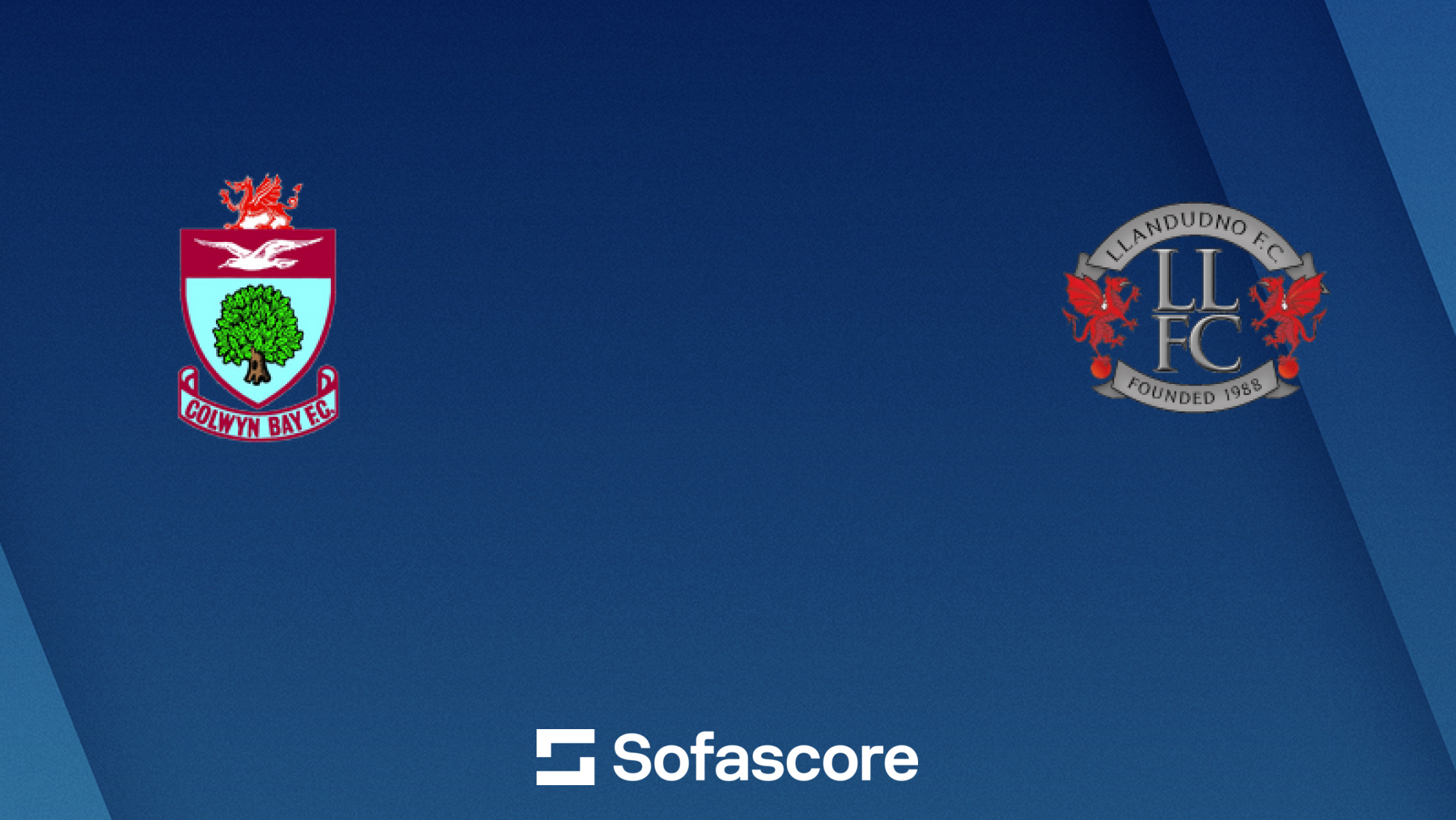 Colwyn Bay vs Llandudno FC live score, H2H and lineups | Sofascore