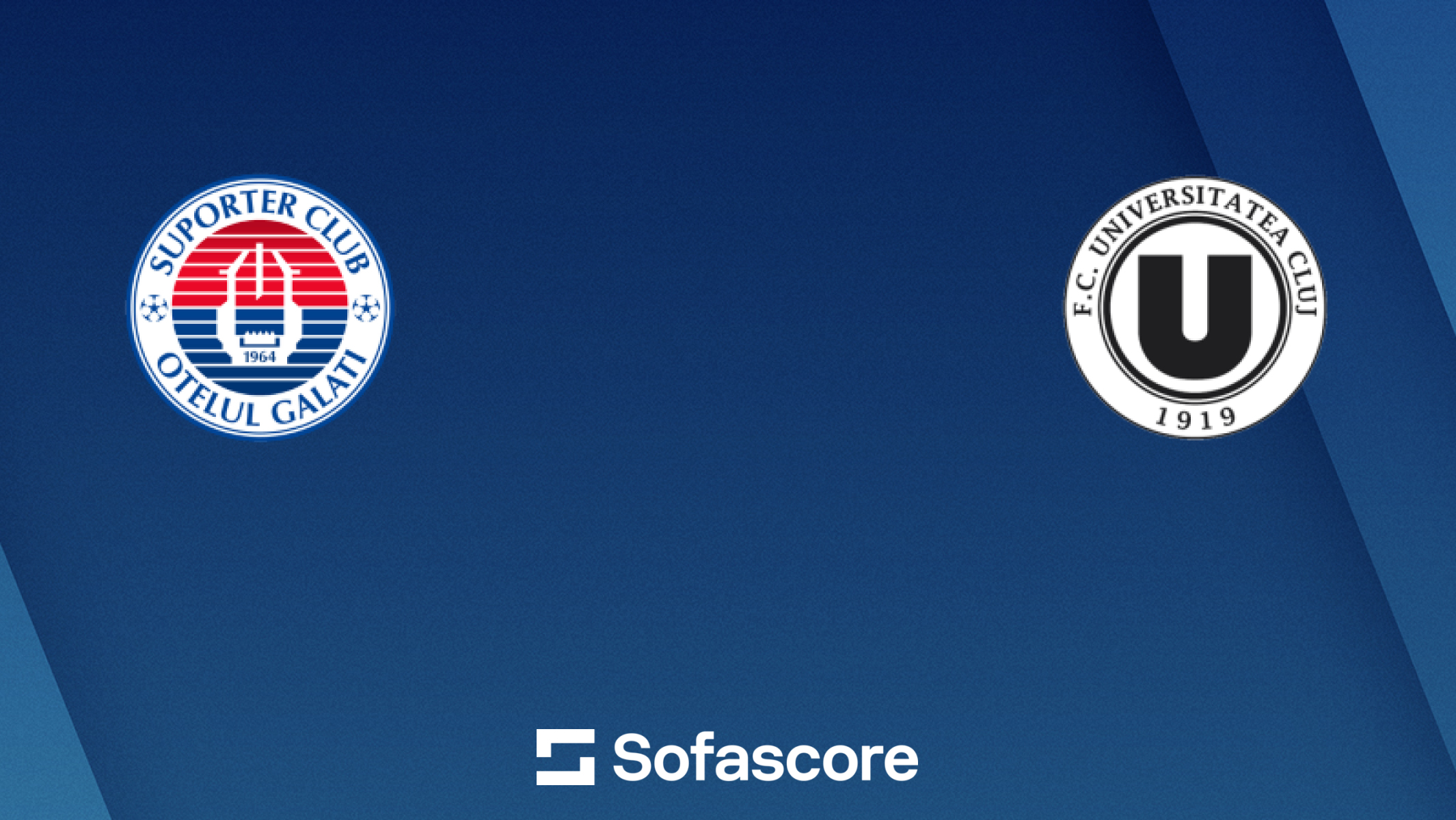 SC Oțelul Galați vs FC Universitatea Cluj live score, H2H and lineups ...