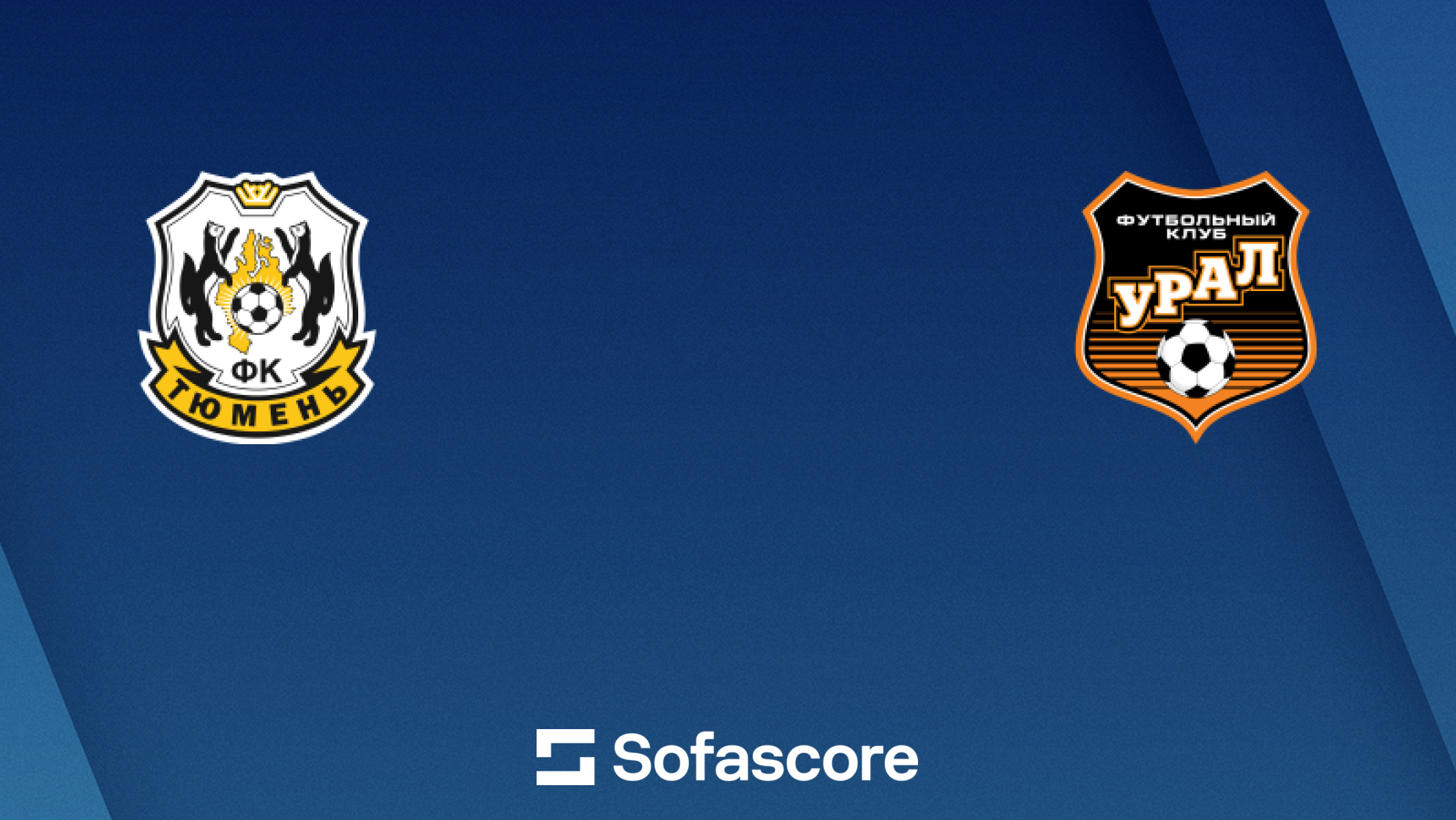 FC Tyumen vs Ural Yekaterinburg live score, H2H and lineups | Sofascore