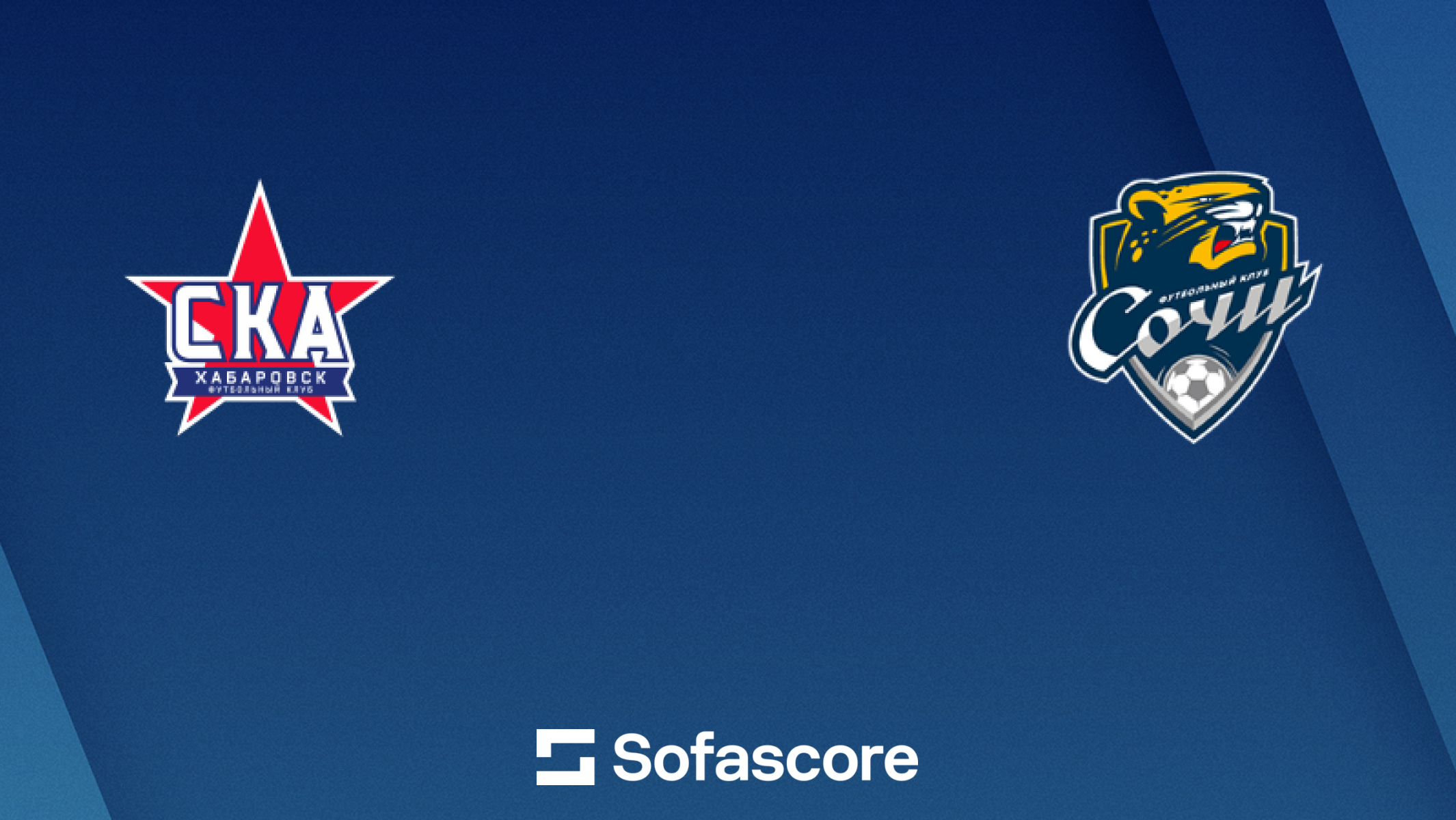 SKA-Khabarovsk vs FC Sochi live score, H2H and lineups | Sofascore
