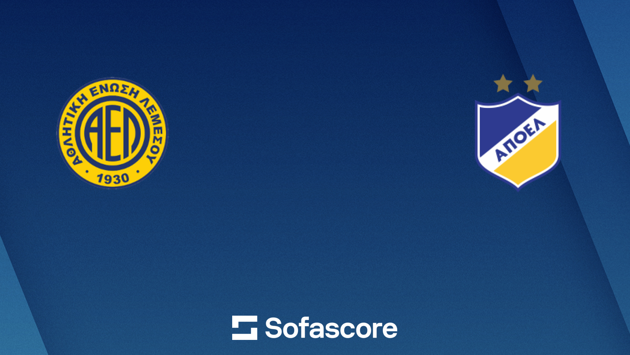 AEL Limassol vs APOEL Nicosia live score, H2H and lineups | Sofascore