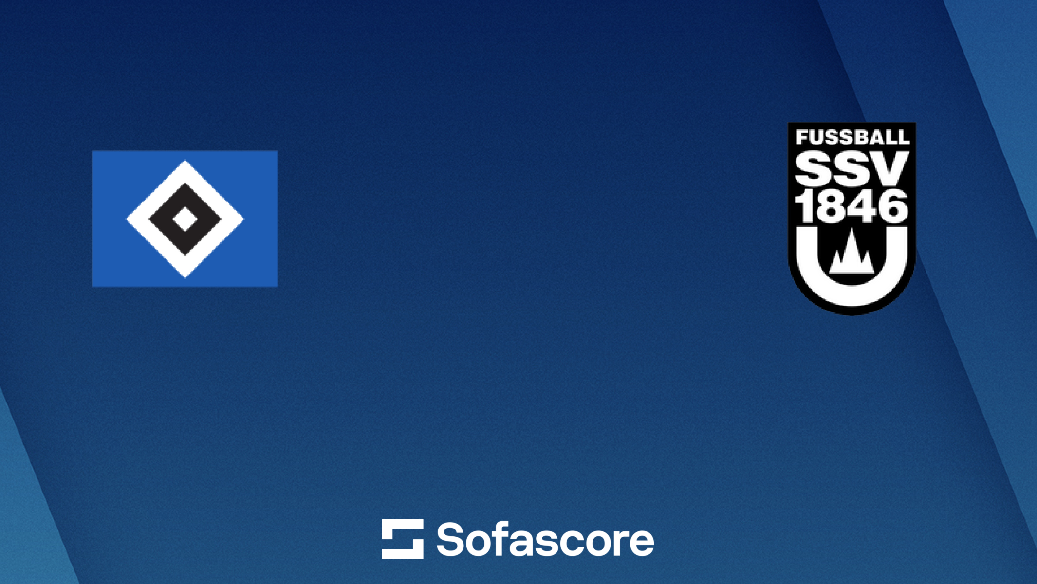 Hamburger SV - SSV Ulm 1846 Live ticker, H2H und Aufstellungen | Sofascore