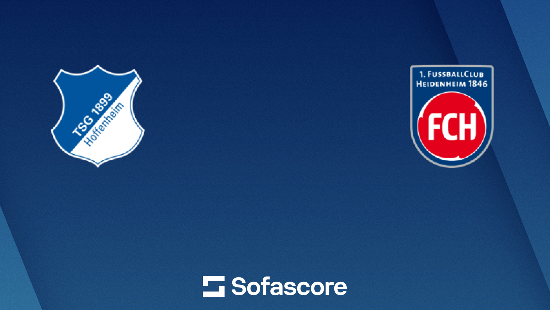 TSG Hoffenheim vs 1. FC Heidenheim live score, H2H and lineups | Sofascore