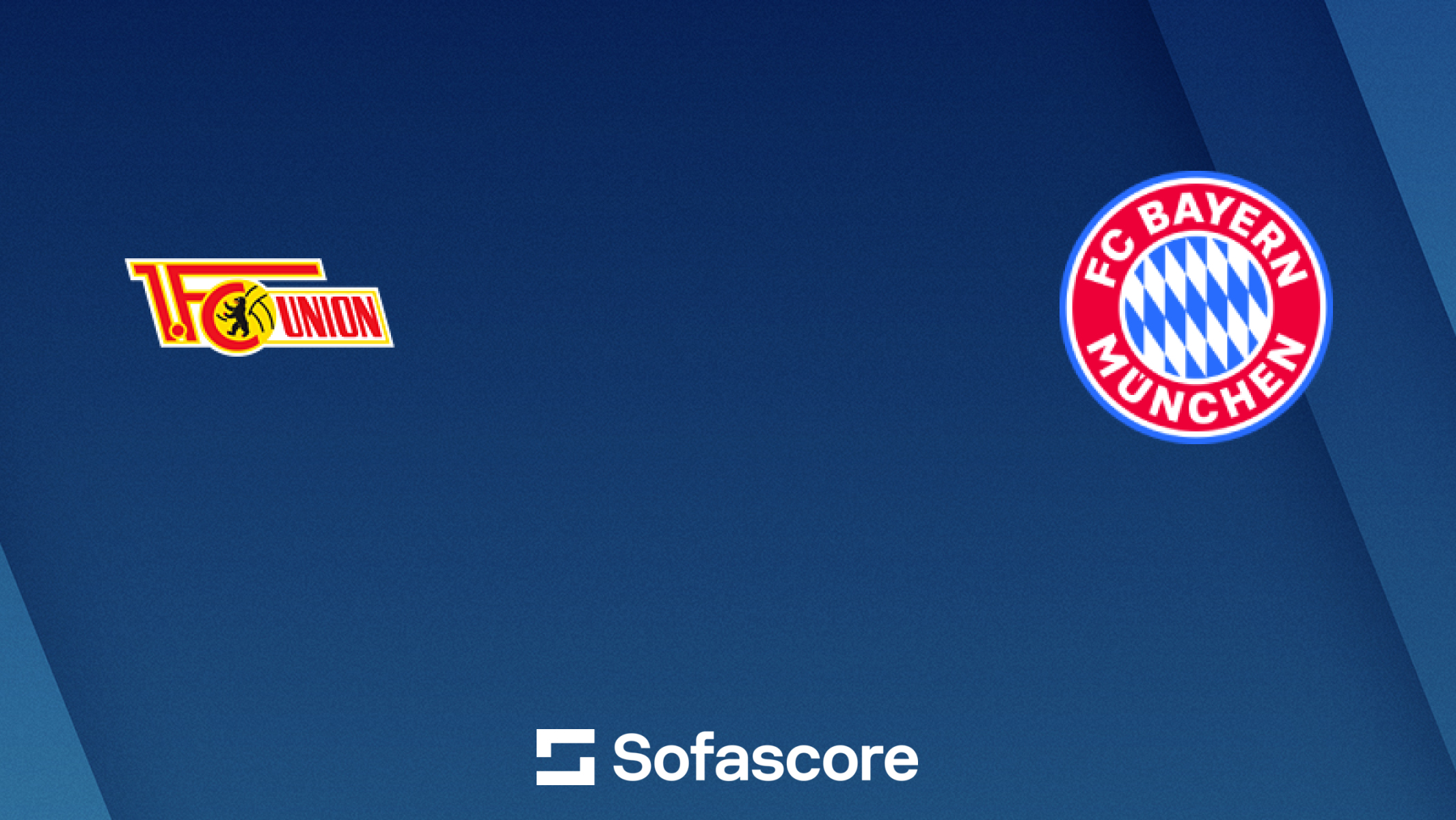 1. FC Union Berlin vs FC Bayern München live score, H2H and lineups ...