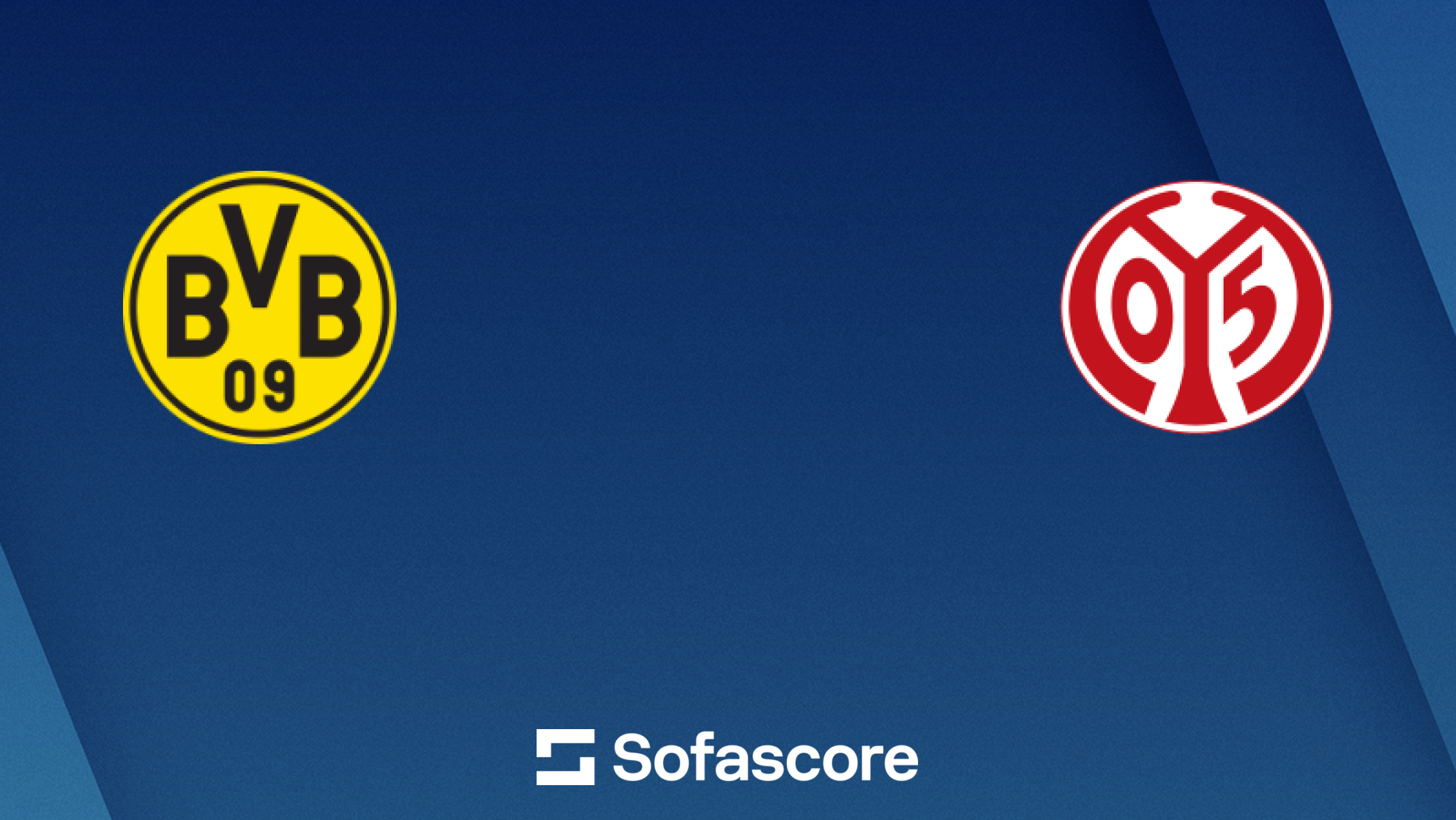 Borussia Dortmund vs 1. FSV Mainz 05 live score, H2H and lineups ...