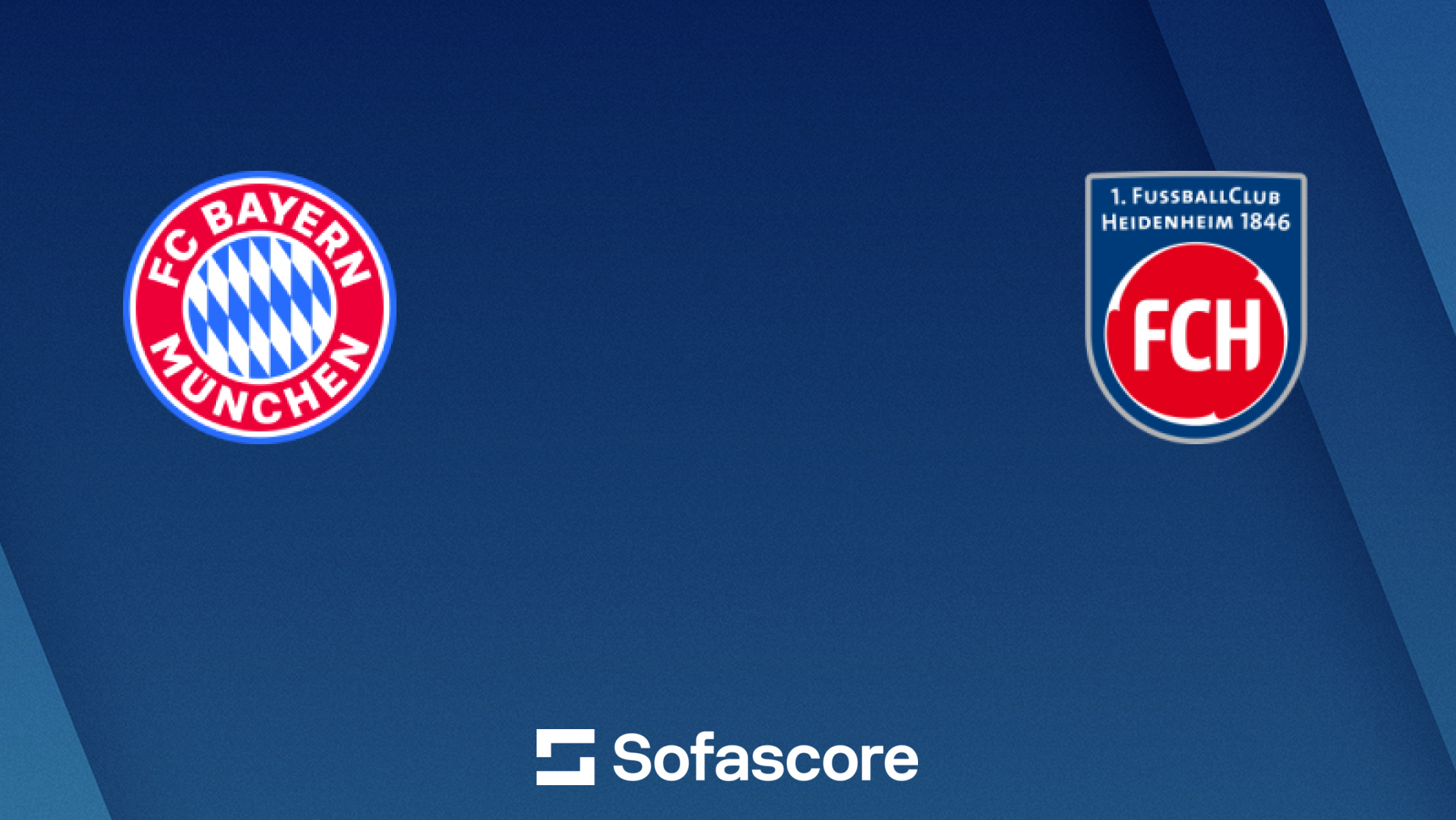 FC Bayern München vs 1. FC Heidenheim live score, H2H and lineups ...
