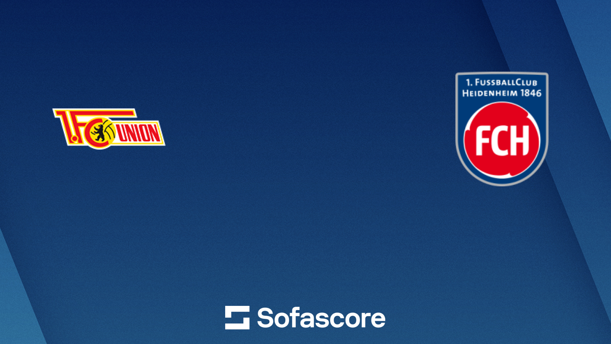 1. FC Union Berlin - 1. FC Heidenheim en vivo, resultados H2H | Sofascore