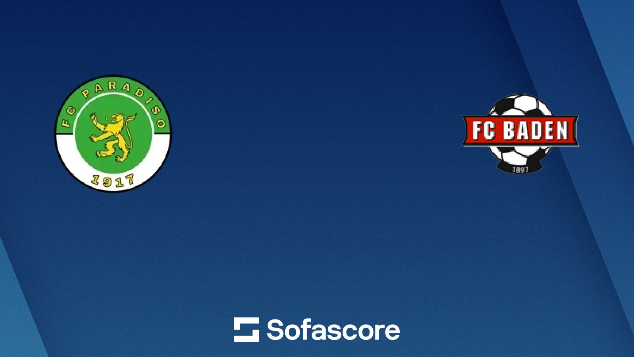 FC Paradiso vs FC Baden 1897 live score, H2H and lineups | Sofascore