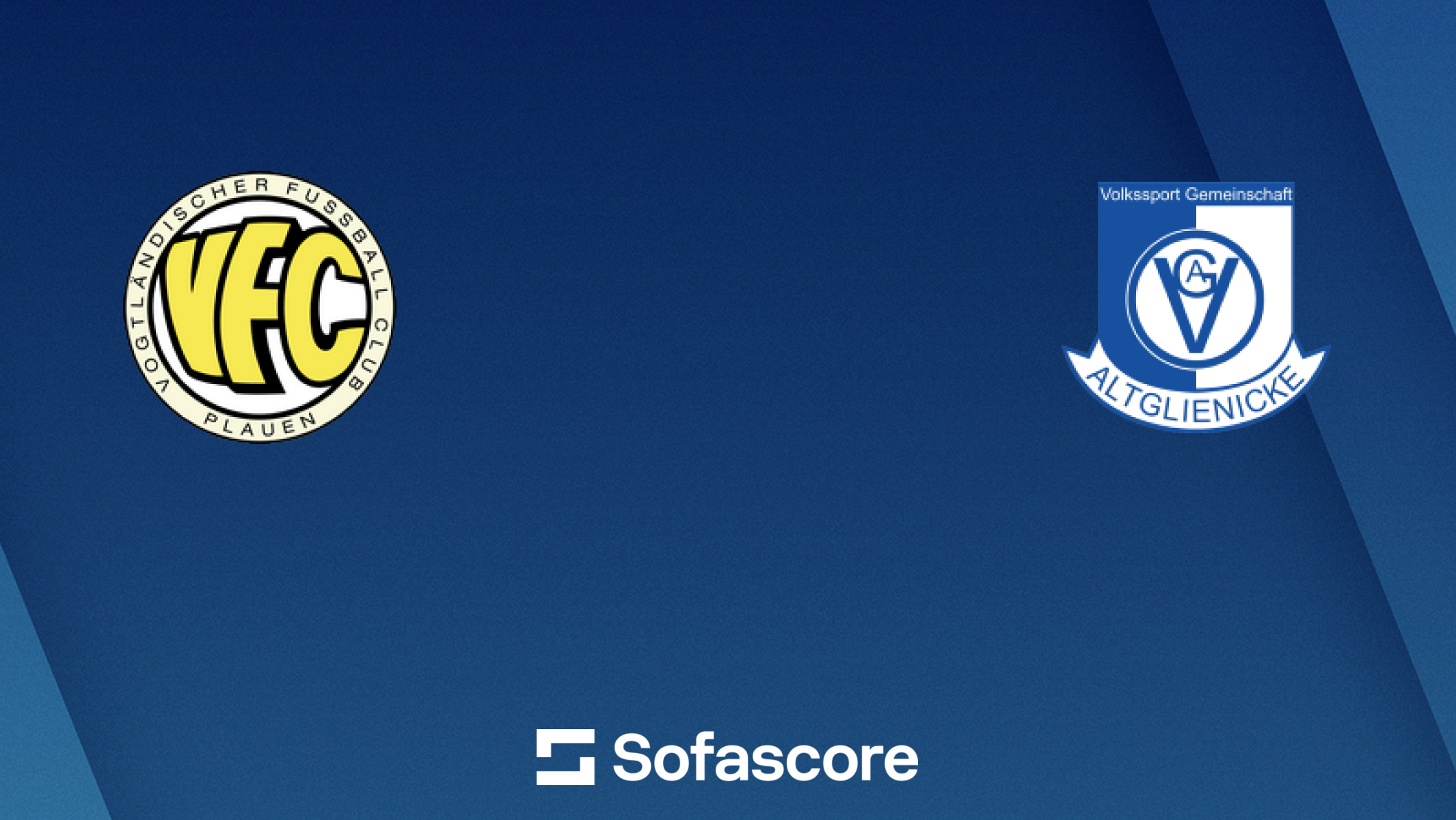 VFC Plauen vs VSG Altglienicke live score, H2H and lineups | Sofascore