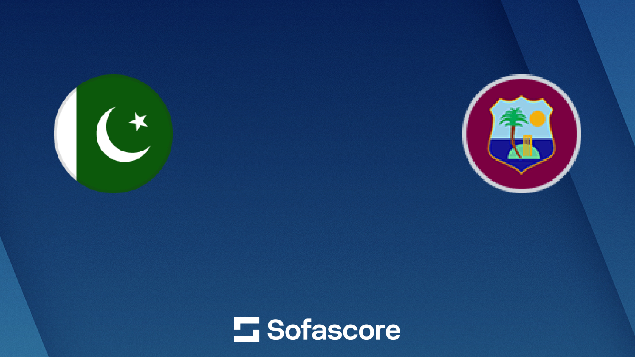 PAK vs WI Live scores, Scorecard & H2H | Sofascore