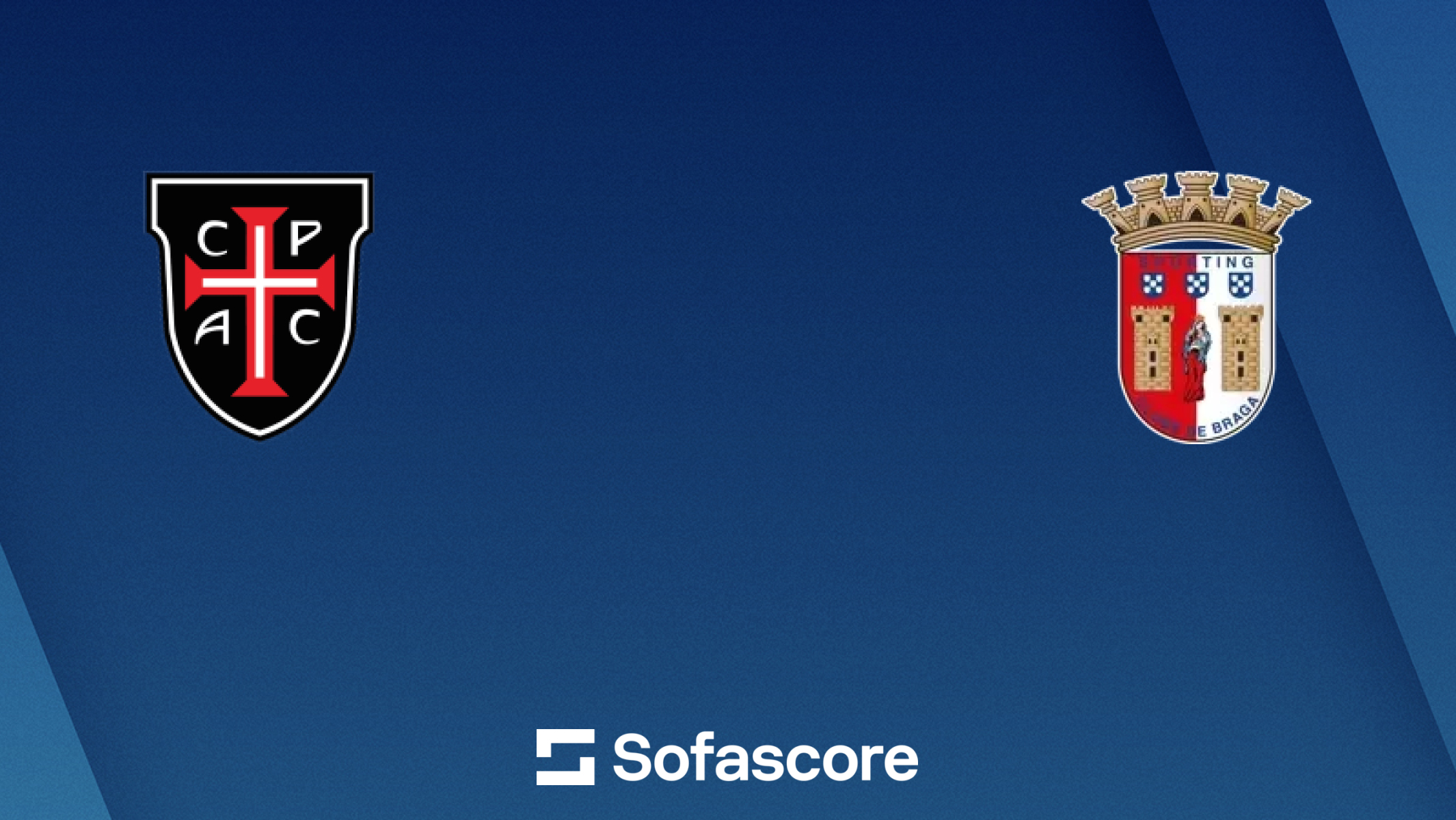 Casa Pia vs Sporting Braga live score, H2H and lineups | Sofascore