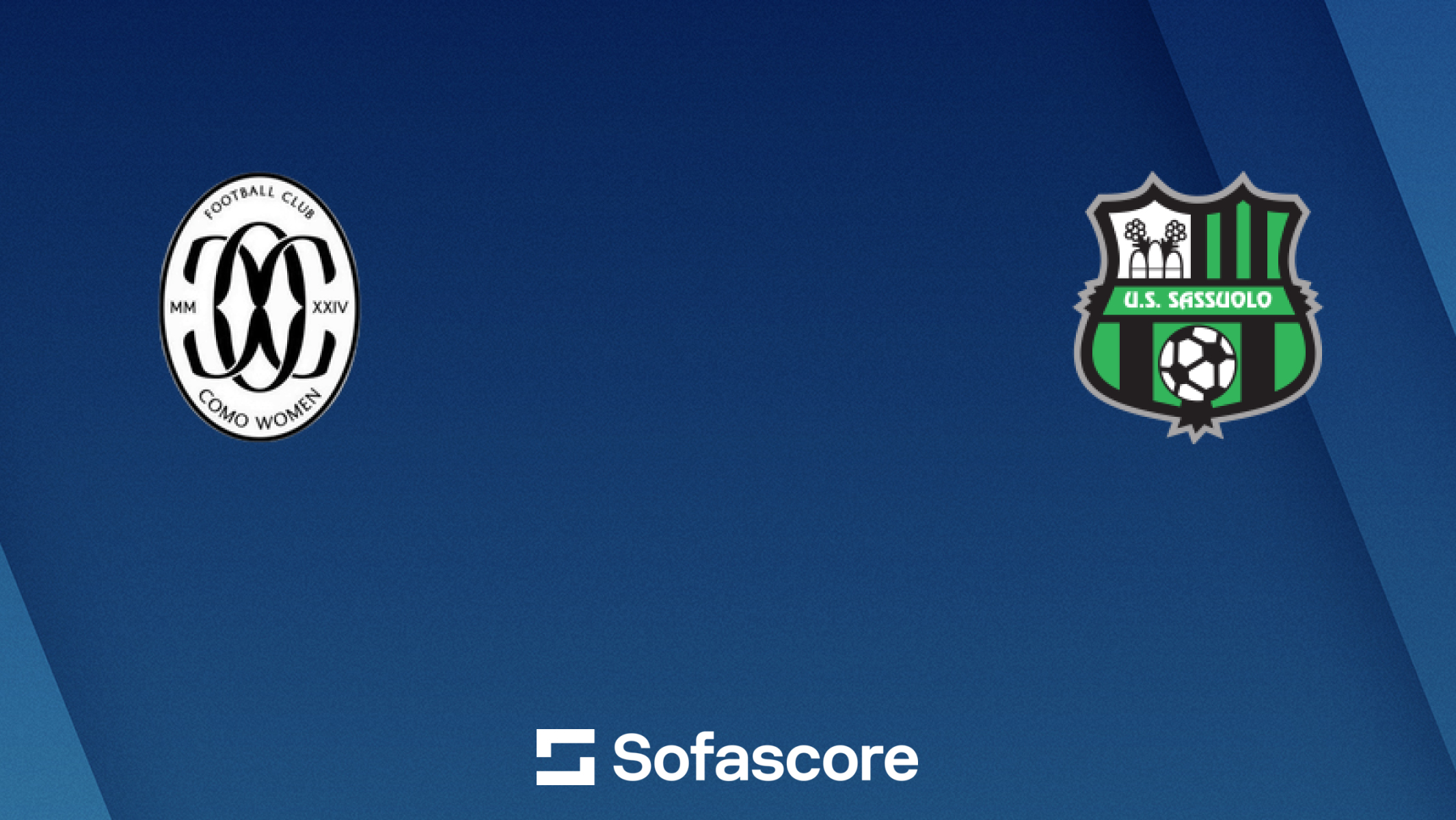 FC Como vs Sassuolo live score, H2H and lineups | Sofascore