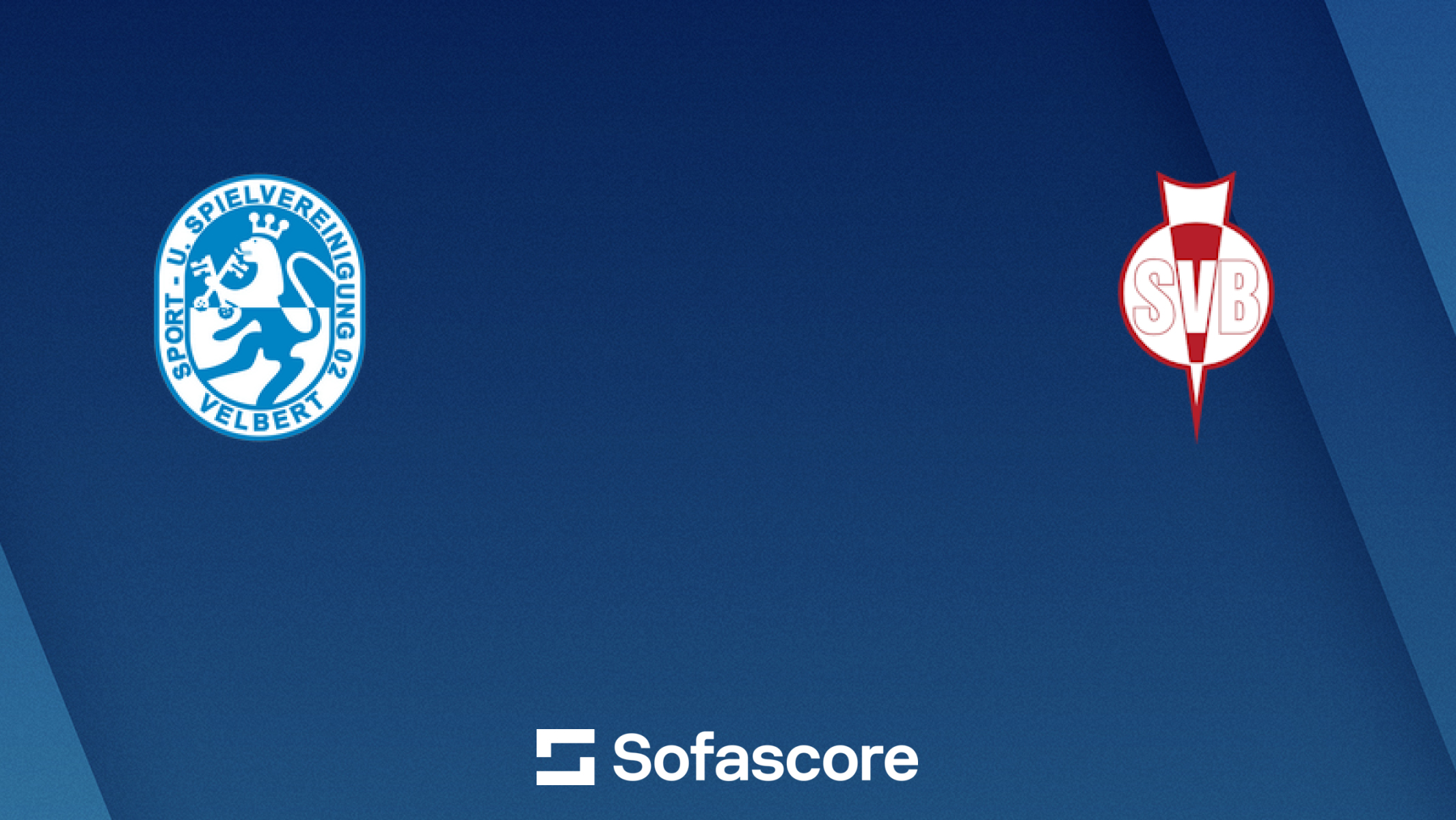 SSVg Velbert vs SV Biemenhorst live score, H2H and lineups | Sofascore