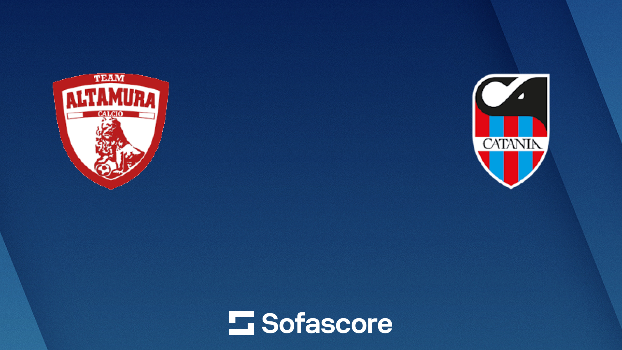 Team Altamura vs Catania live score, H2H and lineups | Sofascore