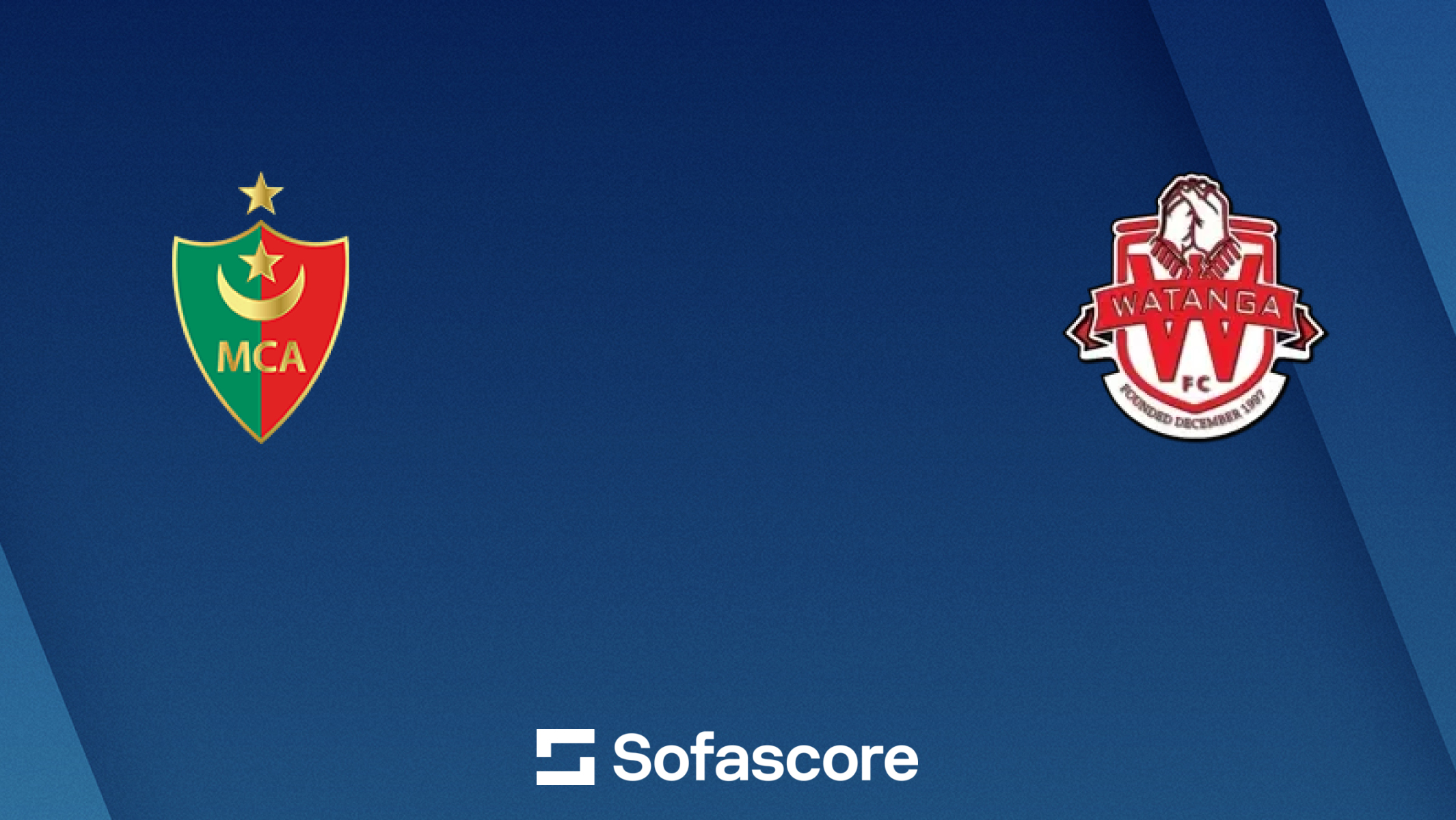 MC Alger vs Watanga FC live score, H2H and lineups | Sofascore