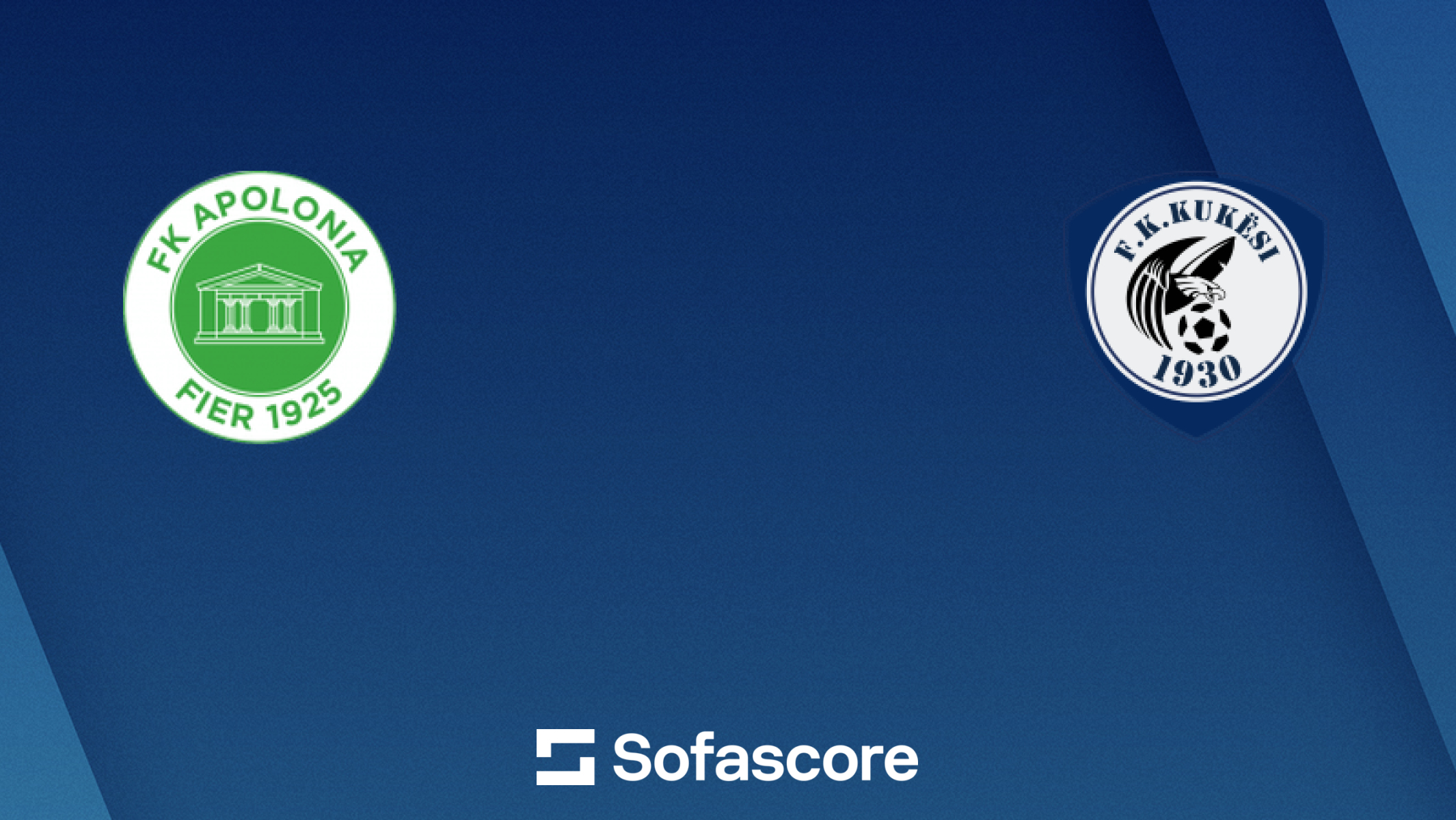 KF Apolonia Fier vs FK Kukësi live score, H2H and lineups | Sofascore