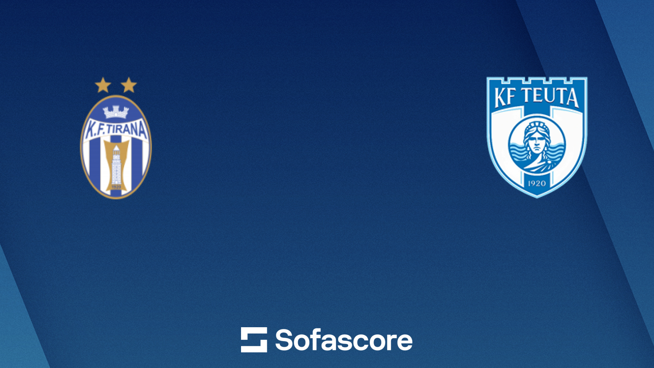KF Tirana vs KF Teuta Durrës live score, H2H and lineups | Sofascore