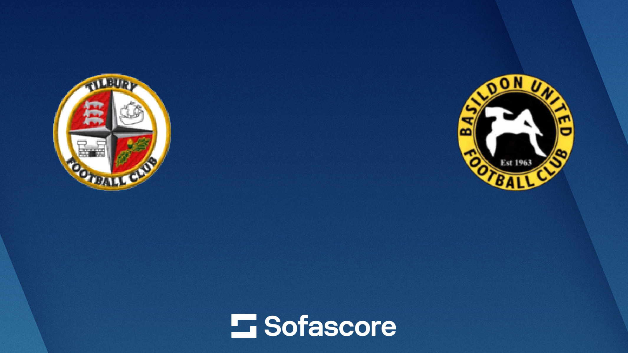 Tilbury FC vs Basildon United live score, H2H and lineups | Sofascore