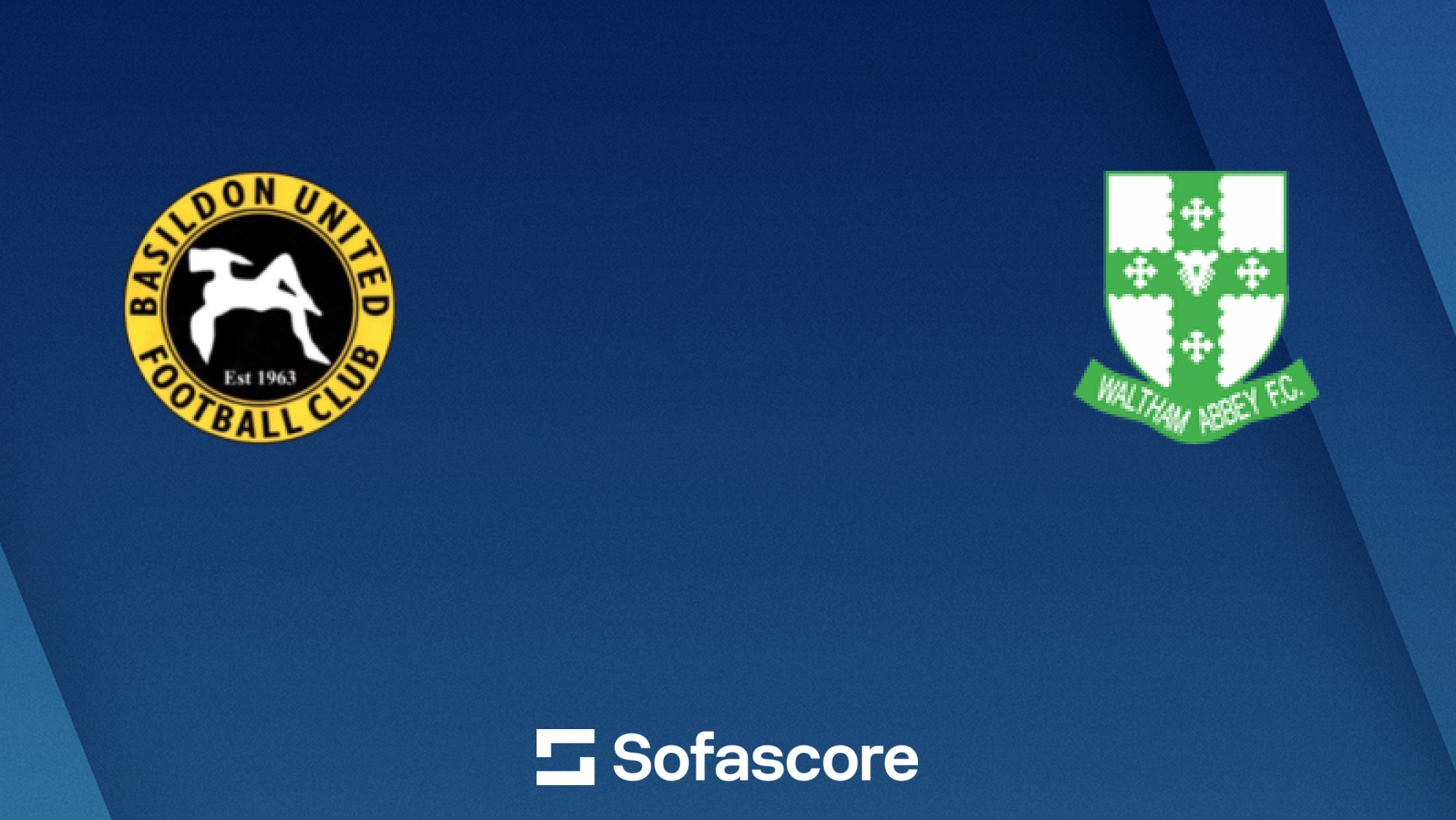 Basildon United vs Waltham Abbey live score, H2H and lineups | Sofascore