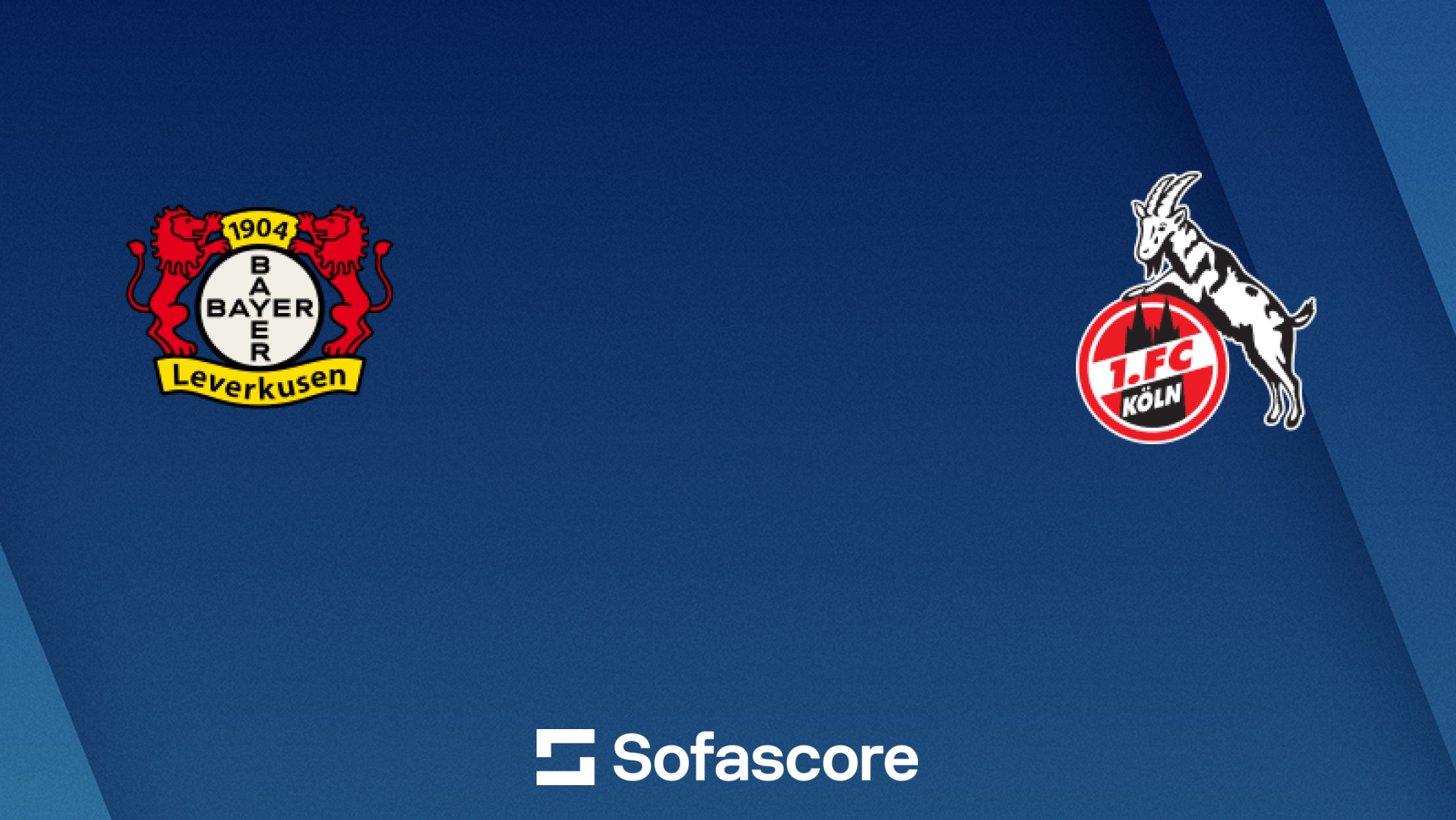Bayer Leverkusen vs 1. FC Köln live score, H2H and lineups | Sofascore